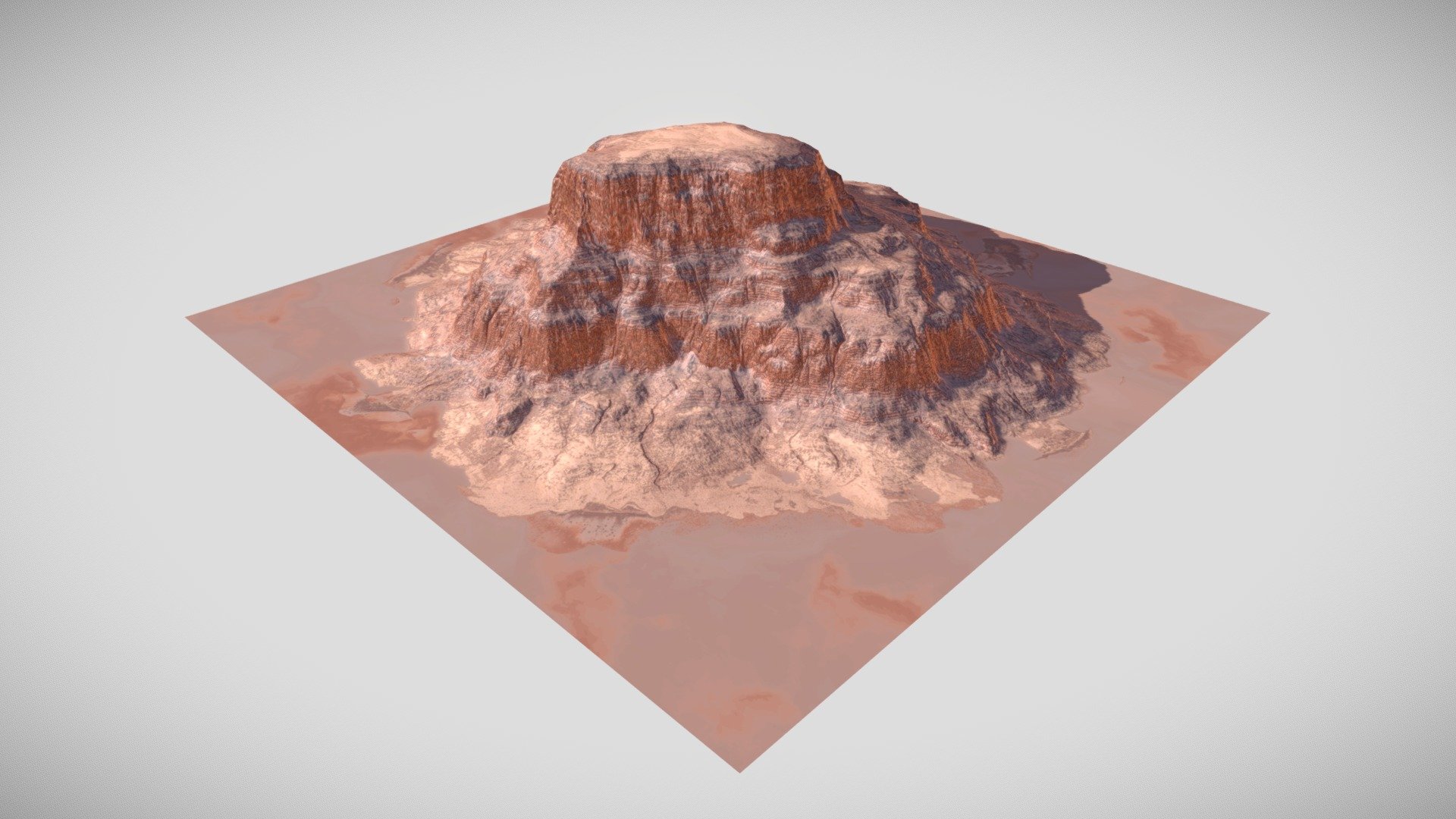 Desert Mesa V4 - 3D model by JayT3D (@beardyjosh) [e5f7908] - Sketchfab