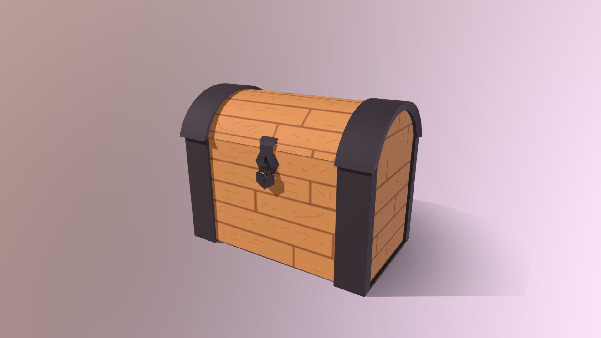 Chest with lock - Download Free 3D model by skaljowsky [e5f7a56 ...