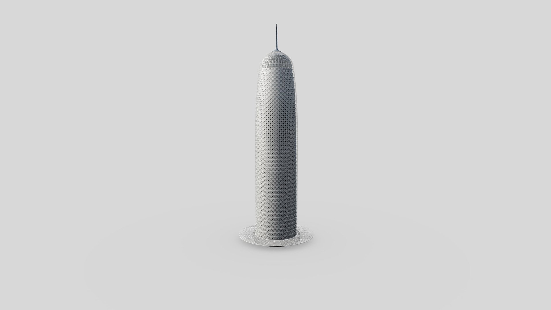 Doha tower - Buy Royalty Free 3D model by 1Quad (@1.Quad) [e5f7cf8 ...