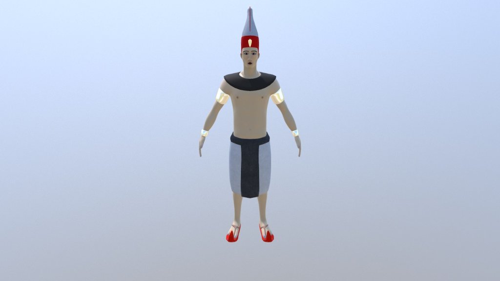 Pharaoh - 3D model by a.zalewski [e5f7d41] - Sketchfab