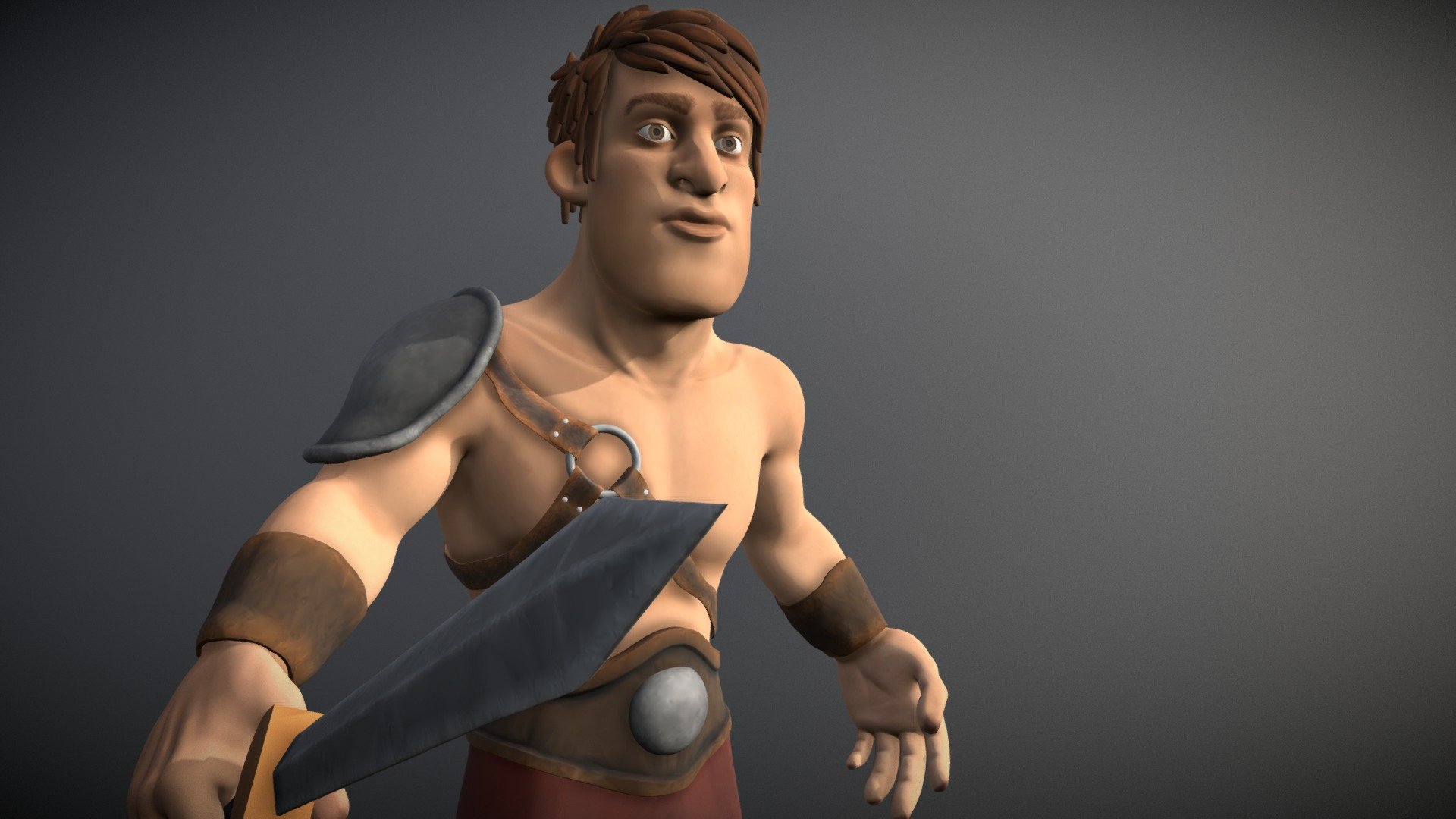 Guerreiro - Warrior - 3D model by marioffgallo [e5f903b] - Sketchfab
