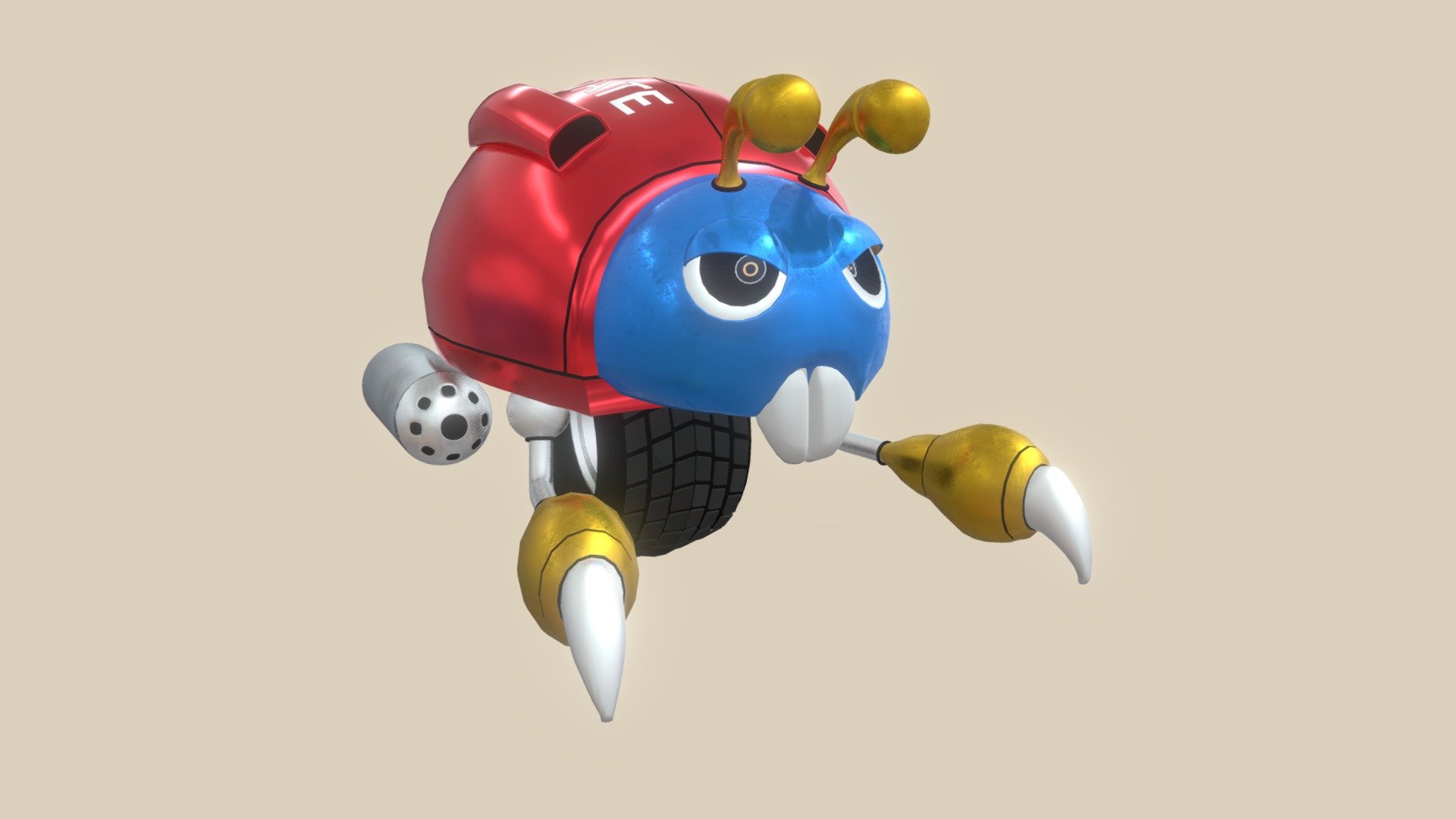 War Moto-Bug - Download Free 3D model by RipeR [e5f9775] - Sketchfab