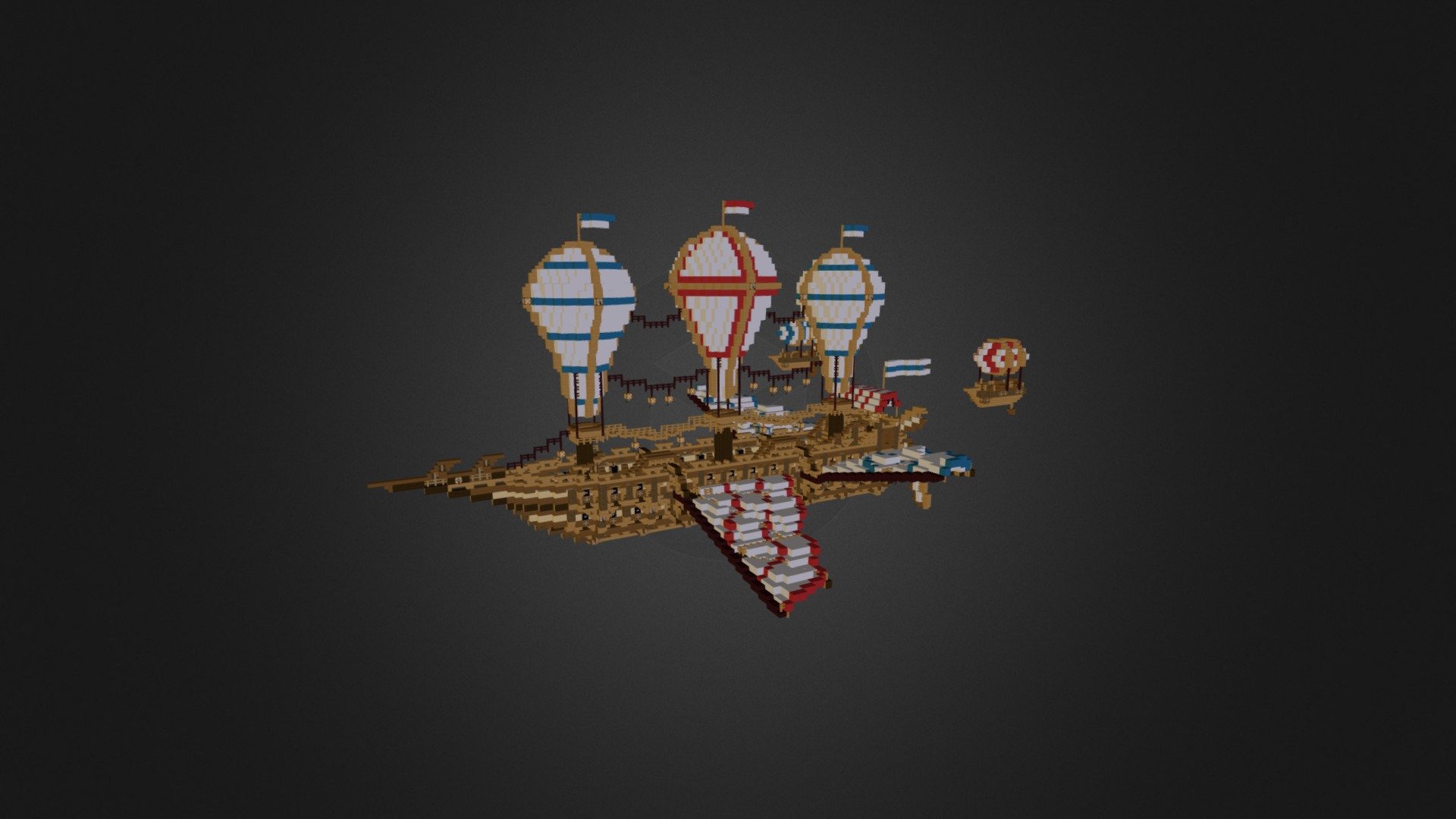 Steampunk boat by Mekel & Hoolss - 3D model by Mekel [e5f9925] - Sketchfab