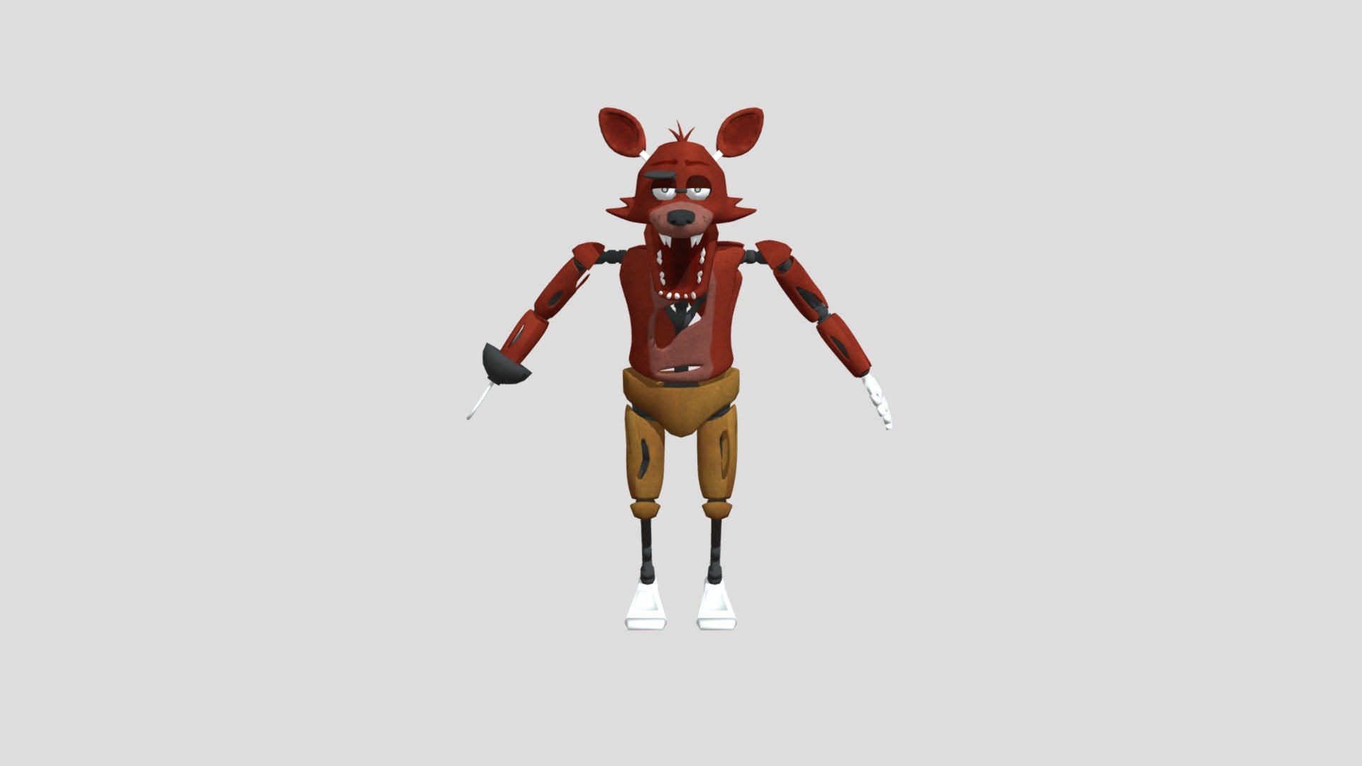 Foxy - Download Free 3D model by ann55010970637 [e5fc1f4] - Sketchfab