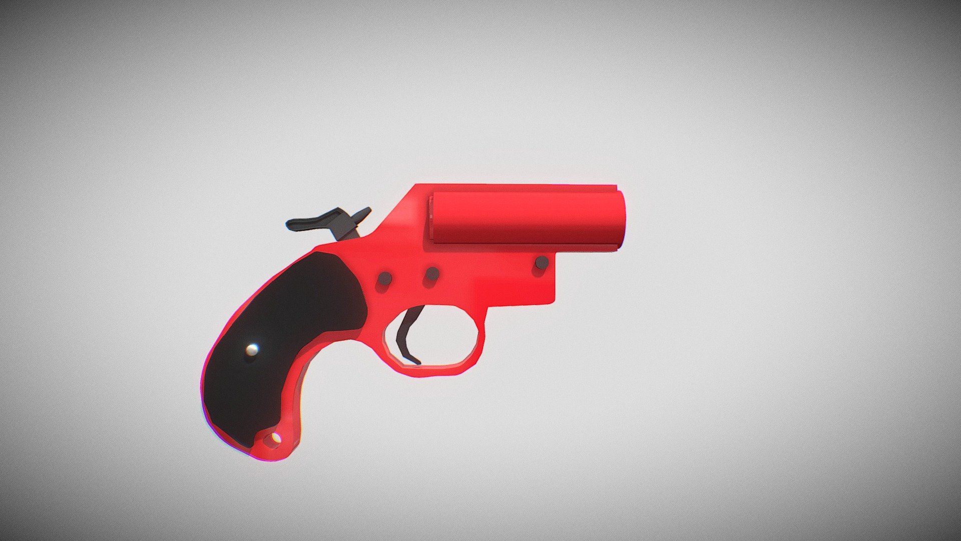 Flare Gun - Download Free 3D model by Lazy Hanby (@Lazy_hanby) [e5fd424 ...