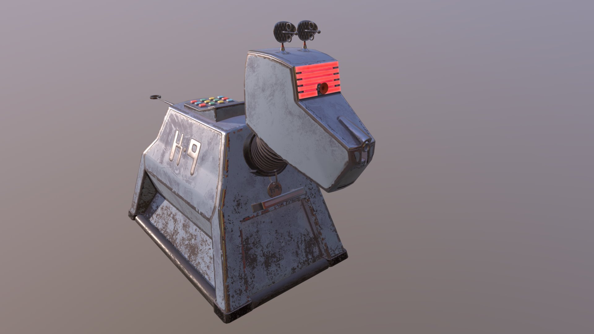 K-9 - 3D model by MrBfox [e5fe0a5] - Sketchfab