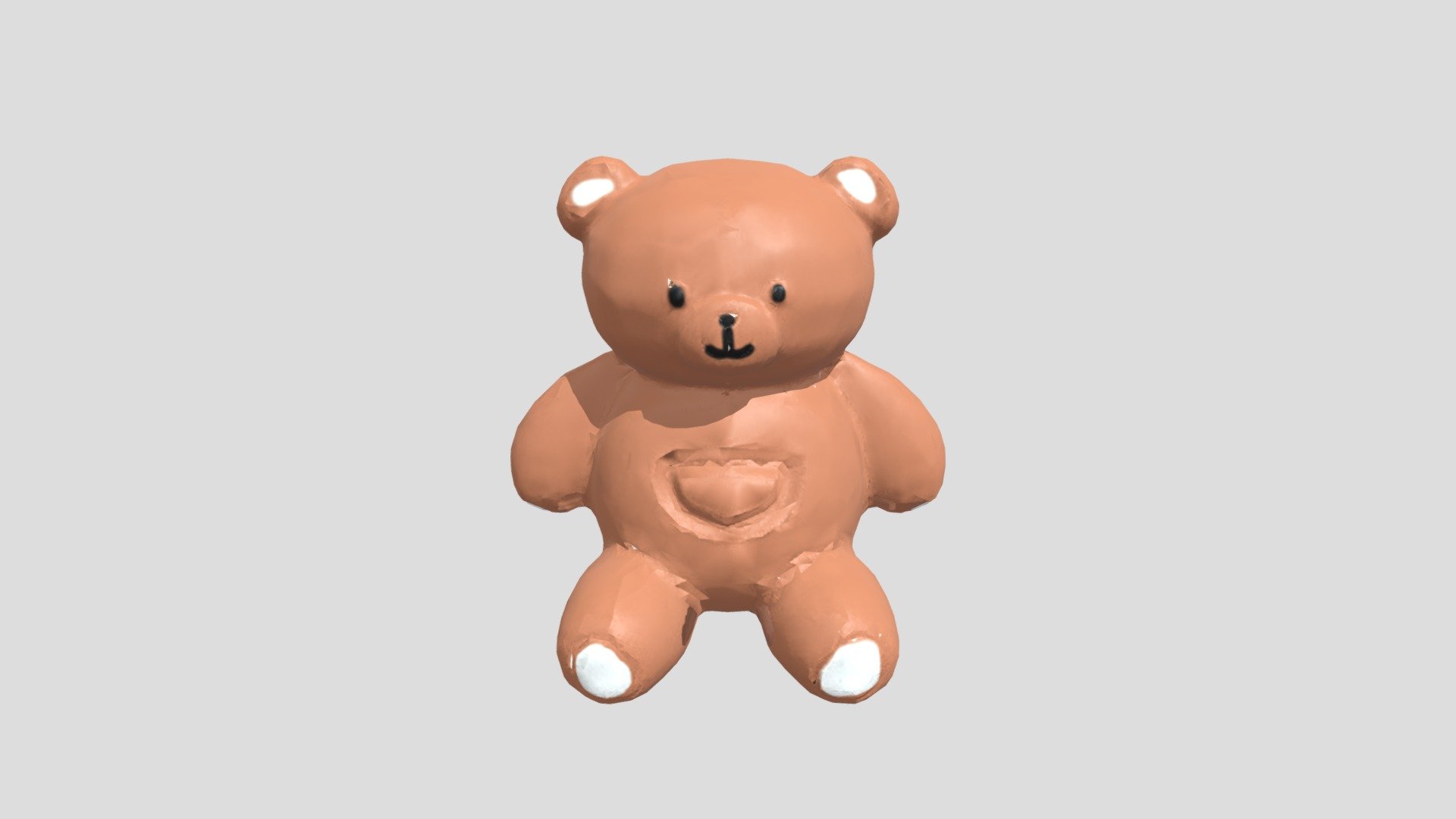 kuma(再) - Download Free 3D model by hb21a047 [e5ff108] - Sketchfab