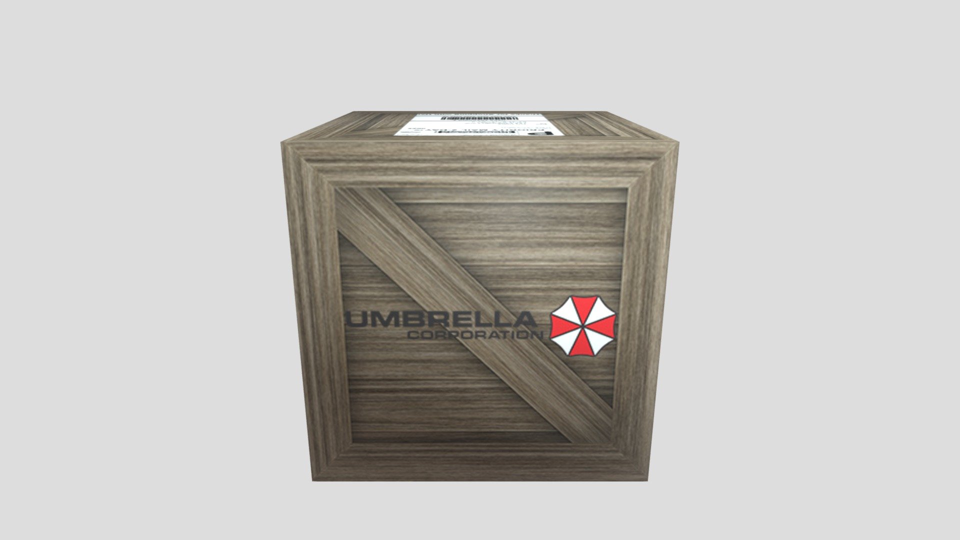Umbrella Corp Crate - Download Free 3D model by saltyshiro [e5ff497 ...