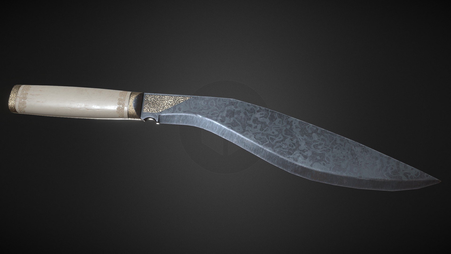 Kukri Knife - Buy Royalty Free 3D model by Emanuel (@thismanuel ...
