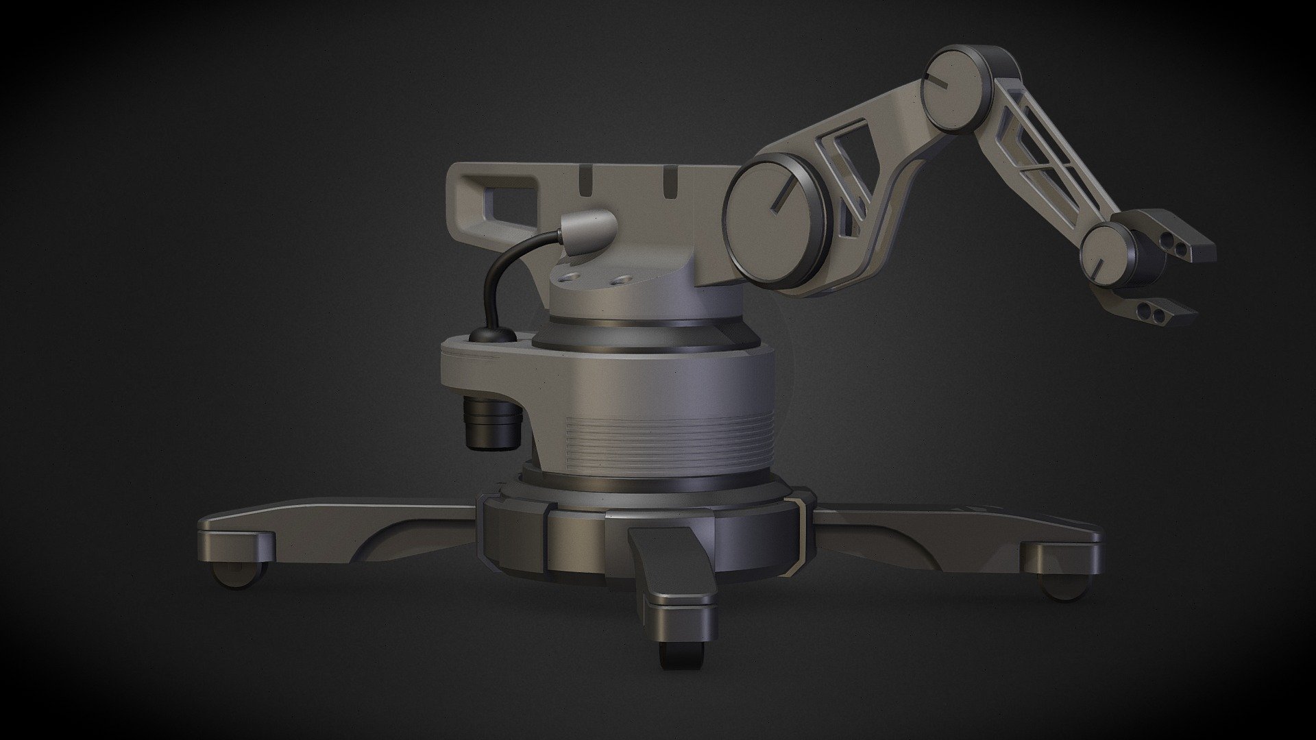 Sci-Fi Hook Gadget - Download Free 3D model by Leonlline [e6018c0 ...