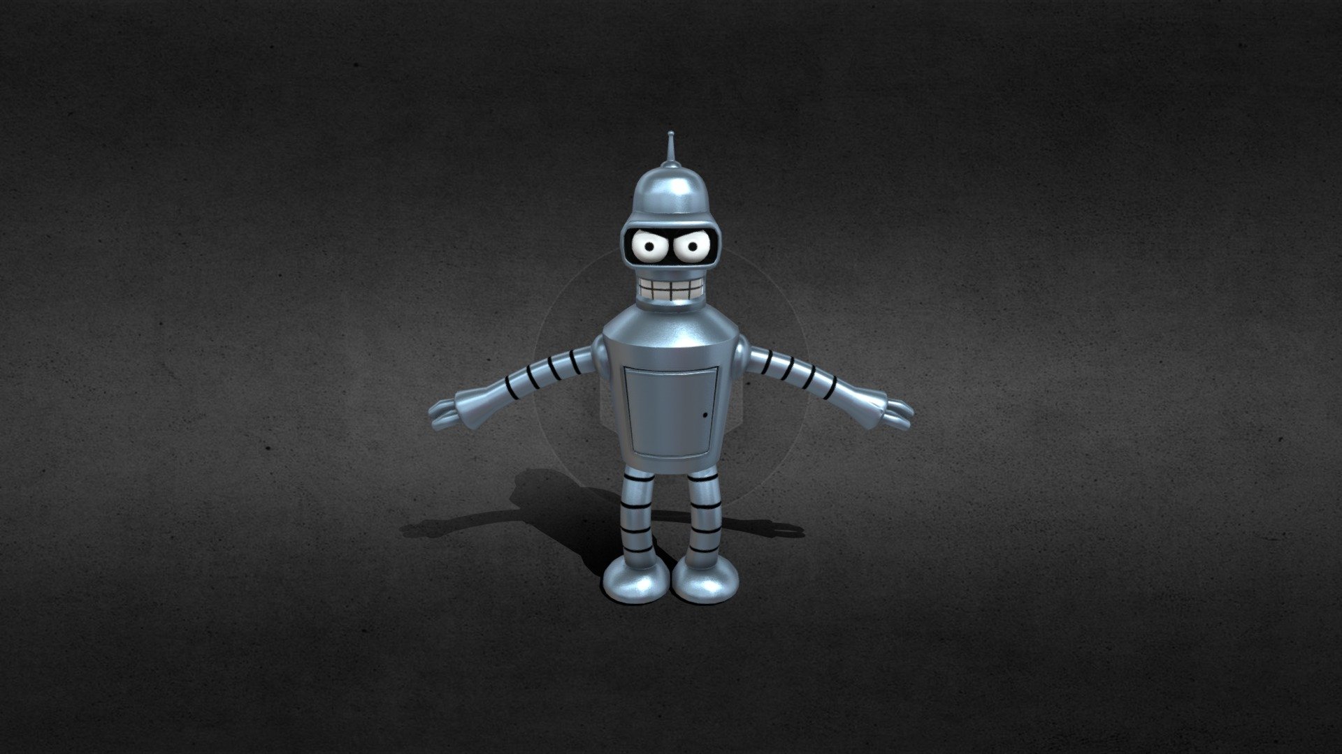 Bender Rodriguez - 3D model by Krlts [e601e5a] - Sketchfab