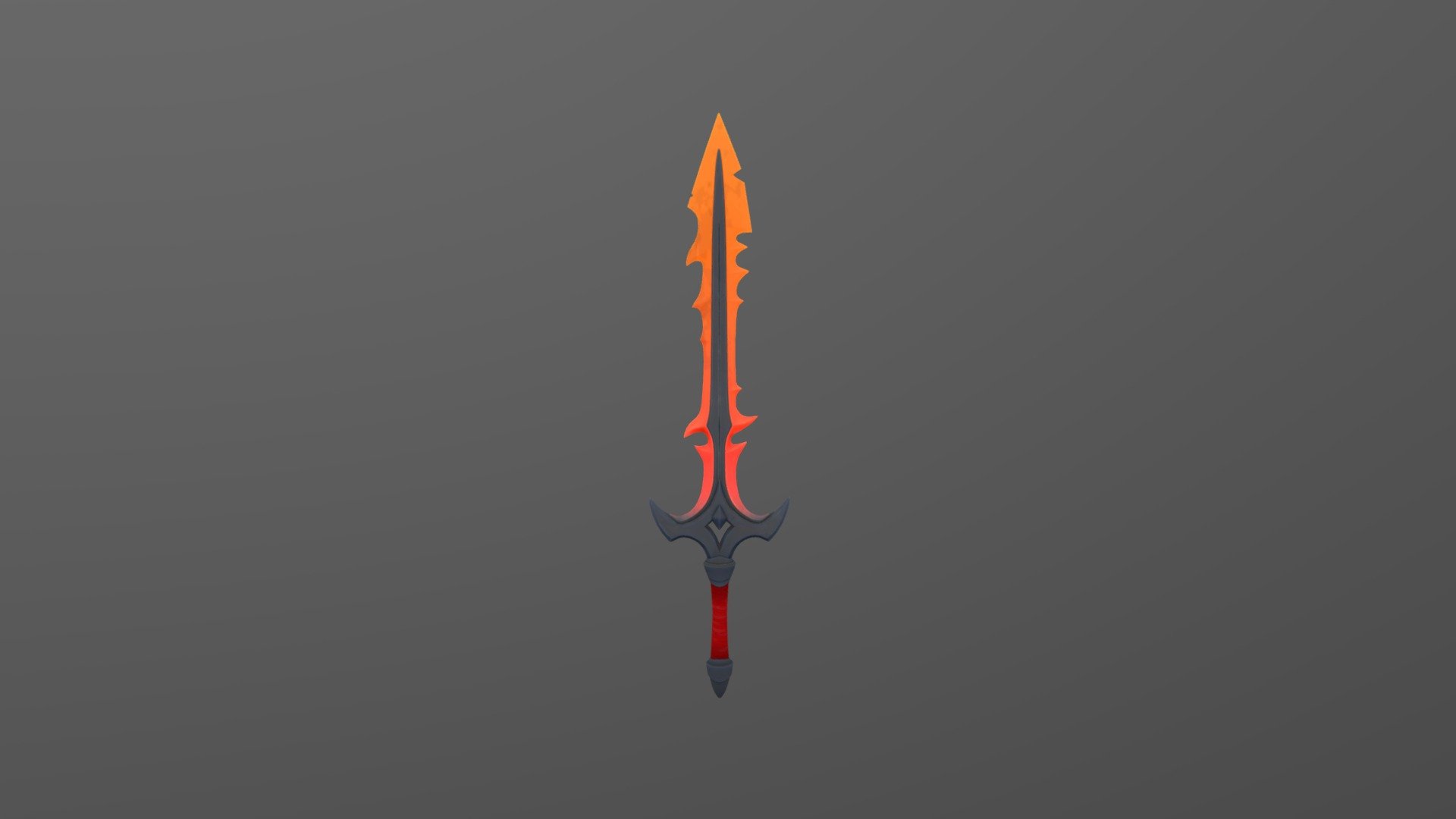 Heated Metal Sword (Stylized) - Download Free 3D model by Wicked_Vixx ...