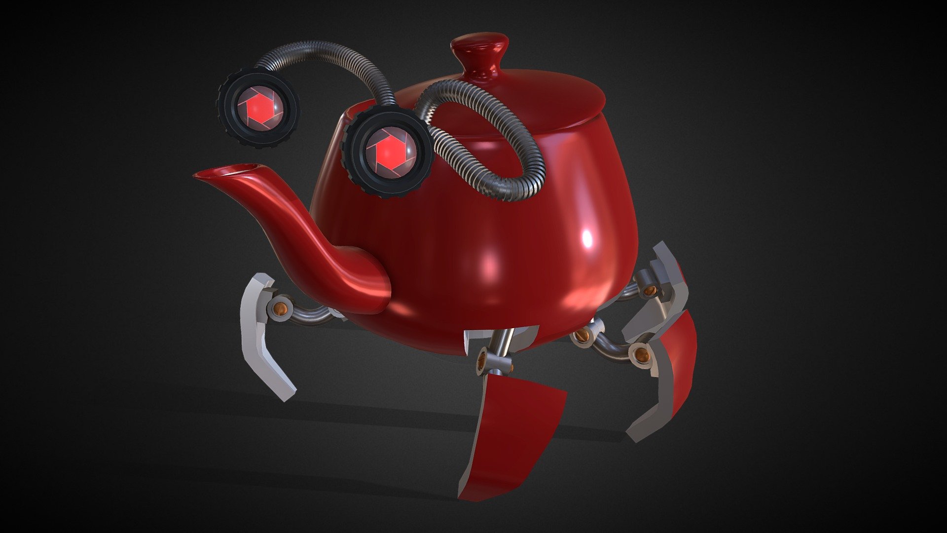 CyberTeapot - Download Free 3D model by NoWeekOff (@nowikow21m ...
