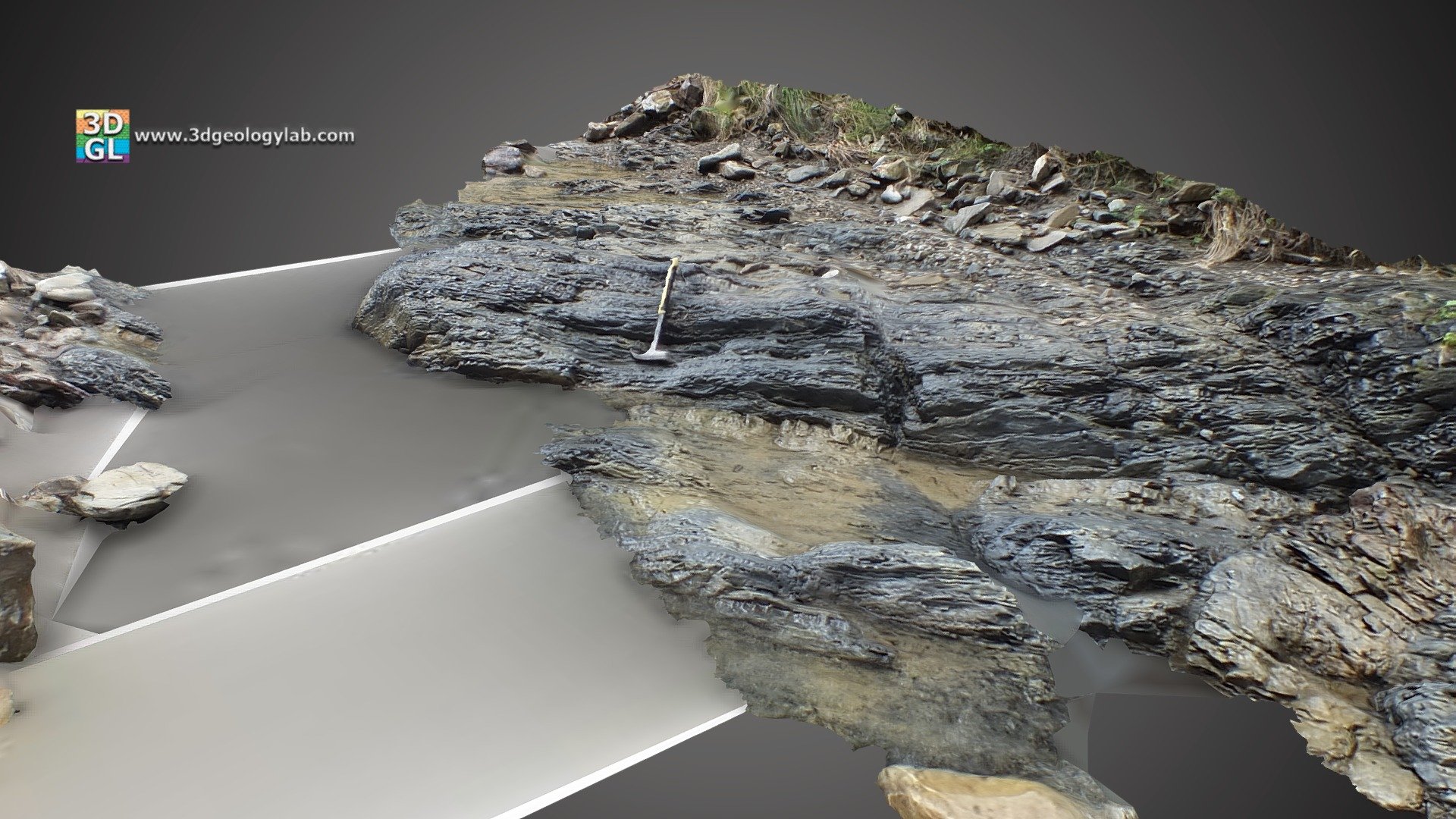 Outcrop (Nmt16) - 3D model by 3D Geology Laboratory (@3DGeologyLab ...