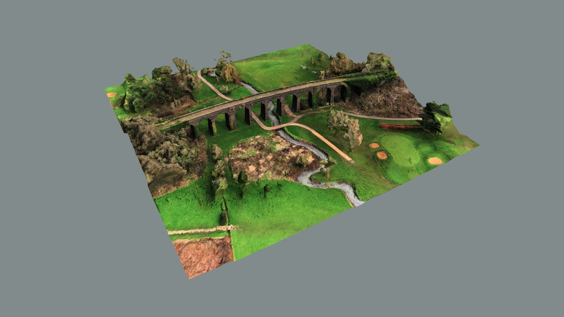 Viaduct Test - 3D model by DronoVue [e604409] - Sketchfab