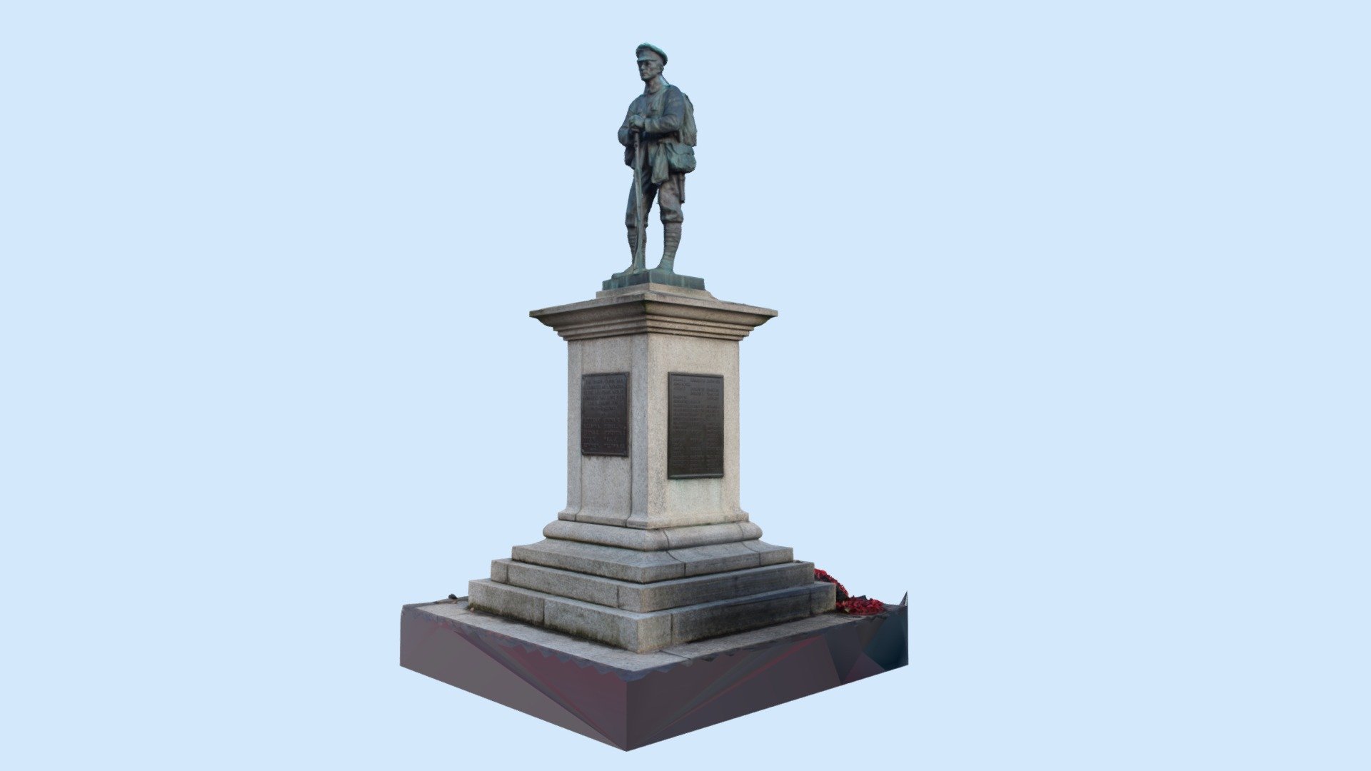 Ironbridge War Memorial - Download Free 3D model by Bob Currie ...