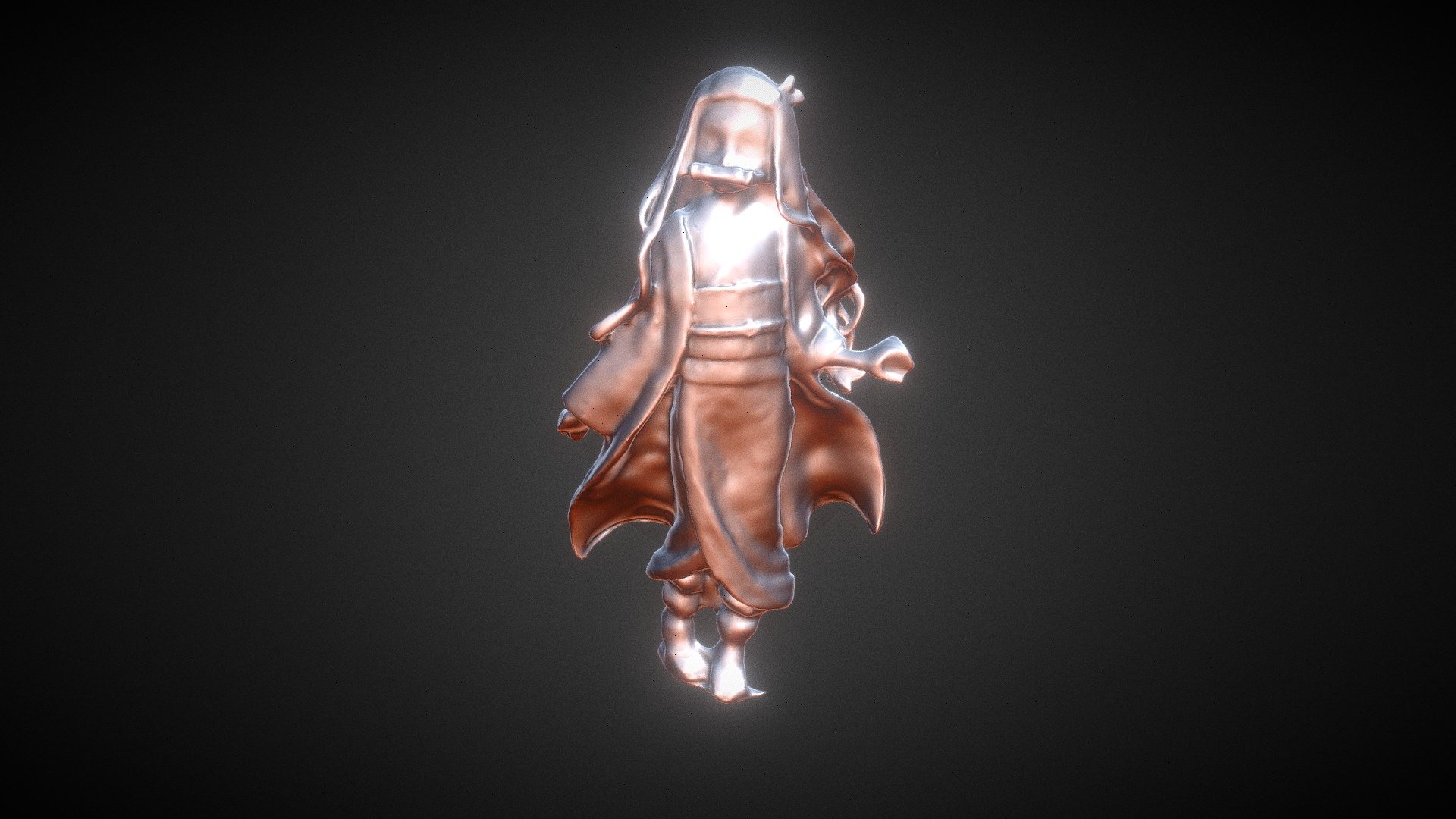 NEZUKO KAMADO (Kimetsu no Yaiba / Demon Slayer) - 3D model by ...