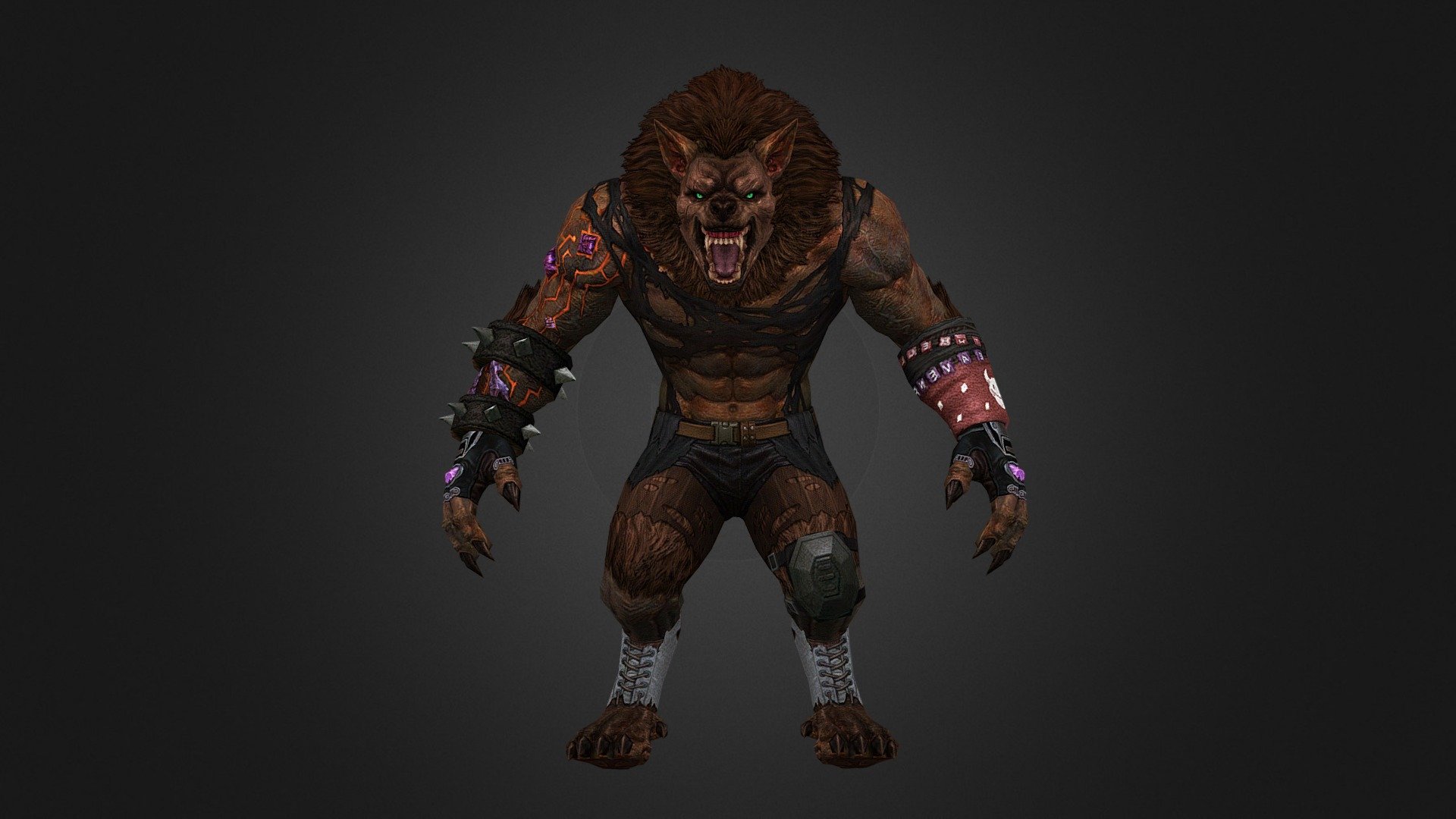 Linmeiling Re Wolf - 3D model by Dimac [e606ba1] - Sketchfab