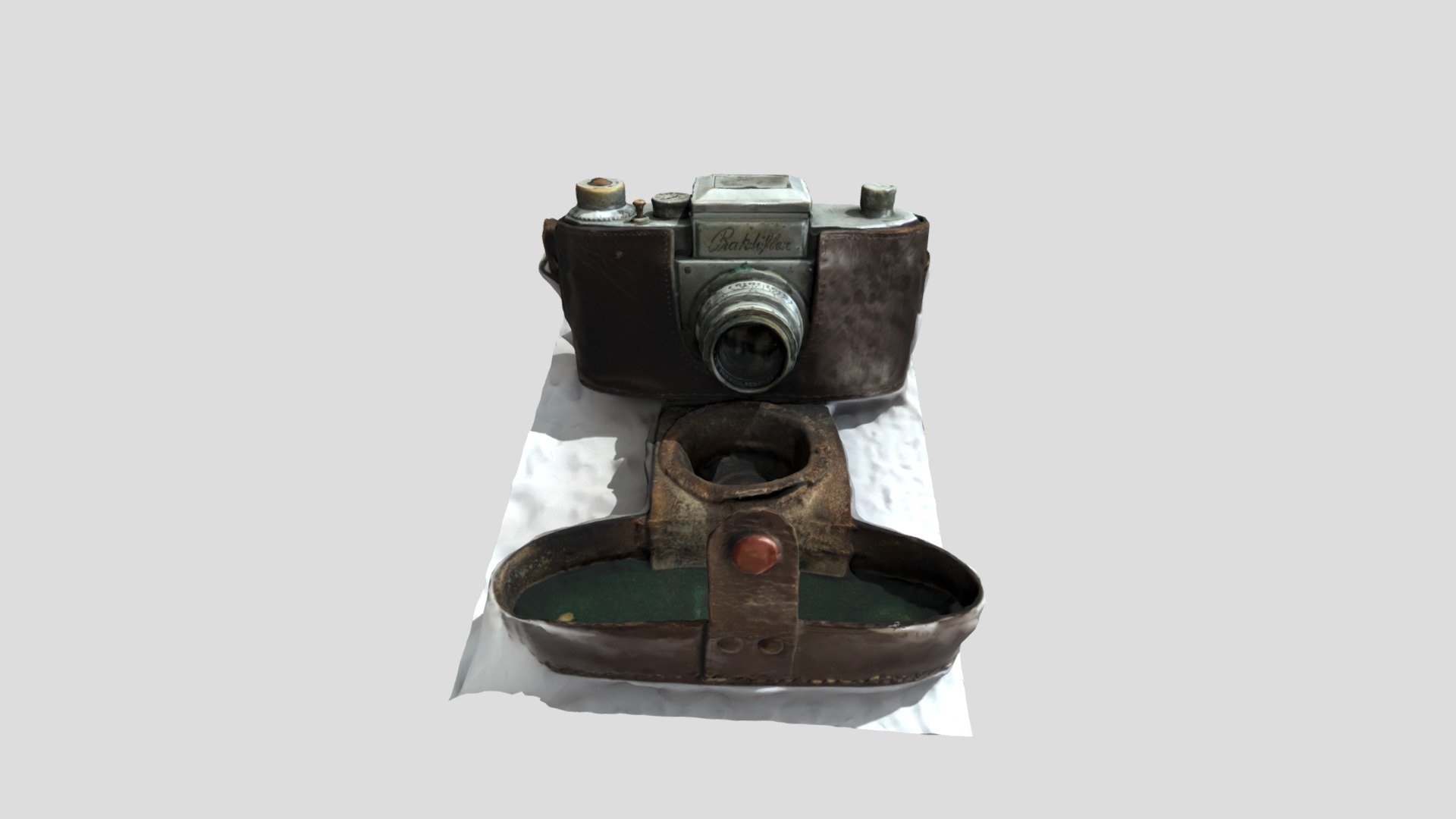 Old German Photo Camera made in 1940 - 3D model by Daniel Andreica ...