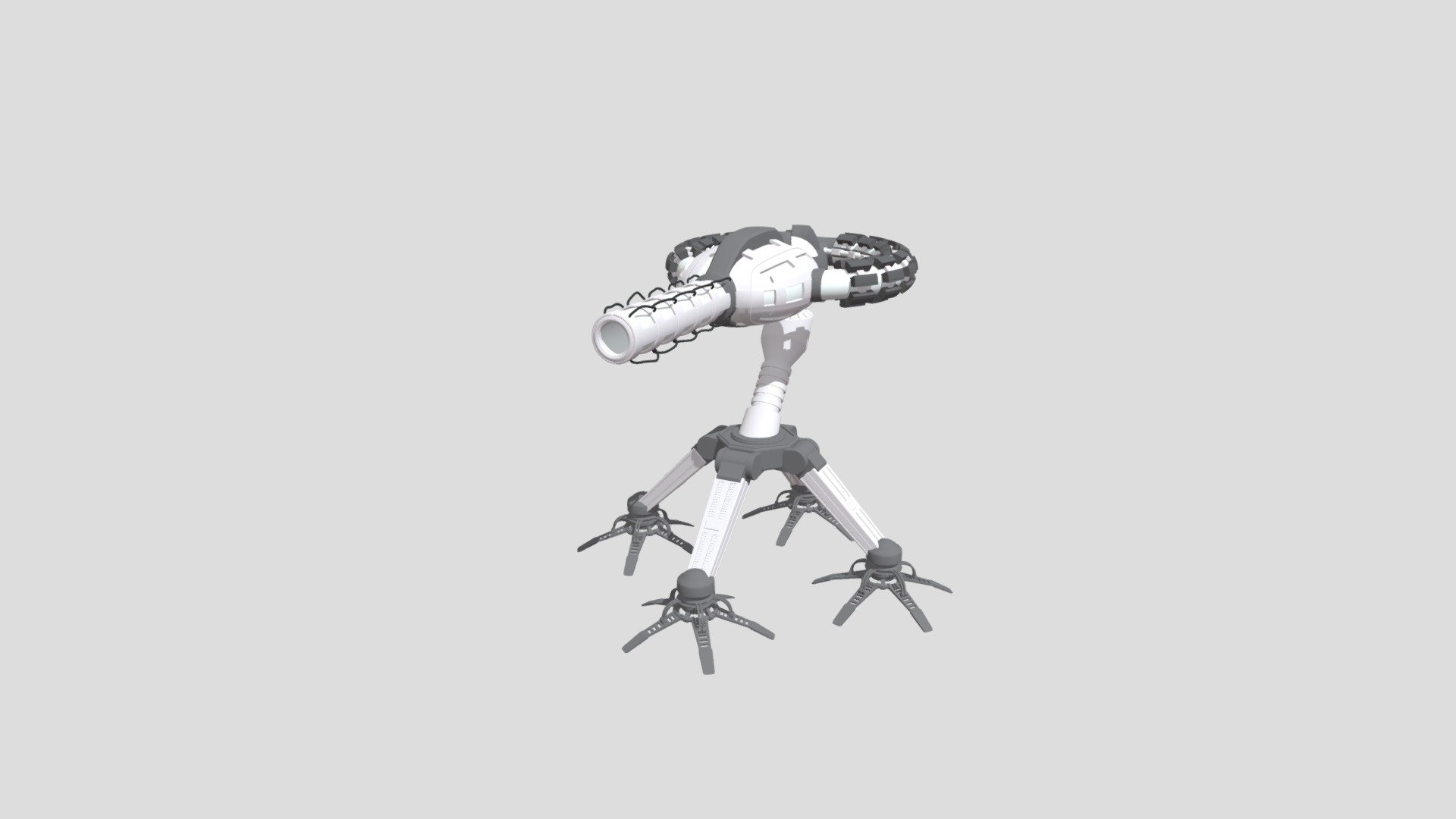 Laser Tower - 3D model by BrutzelBube [e607813] - Sketchfab