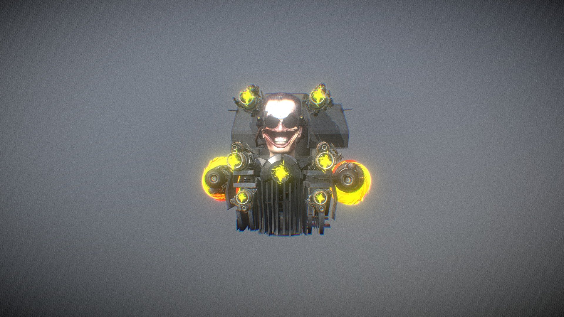 GMan Particles - 3D model by kittentv [e608567] - Sketchfab