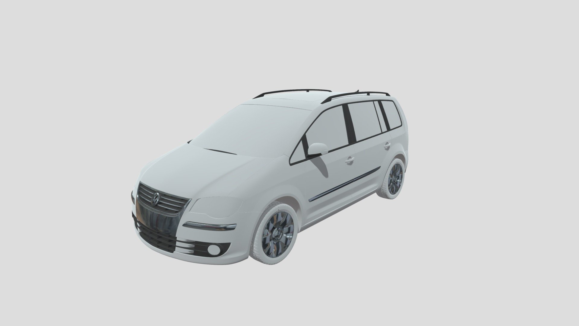Volkswagen Touran (2007) - 3D model by Paulo Jacomelli (@growthboostbr ...