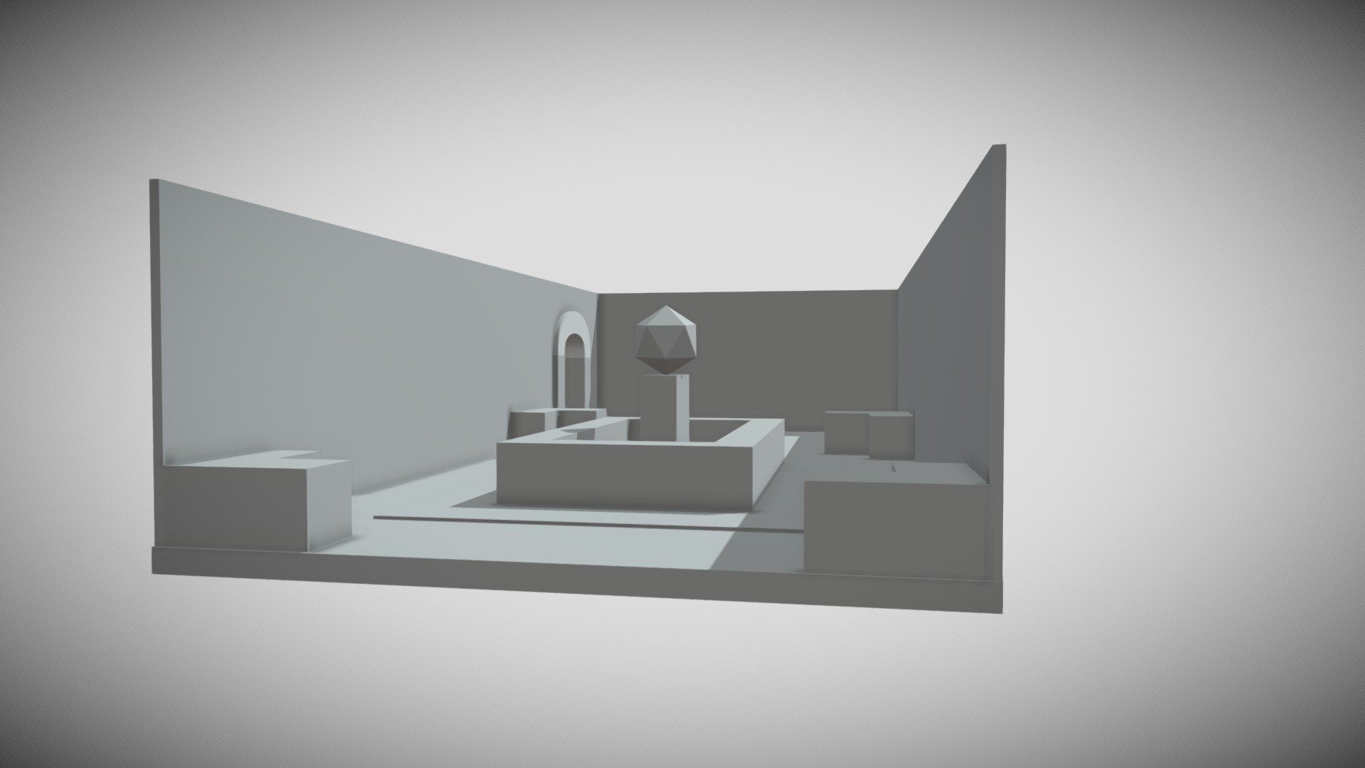 Hyrule Castle Blockout - Download Free 3D model by ndalrymp [e608fcc ...