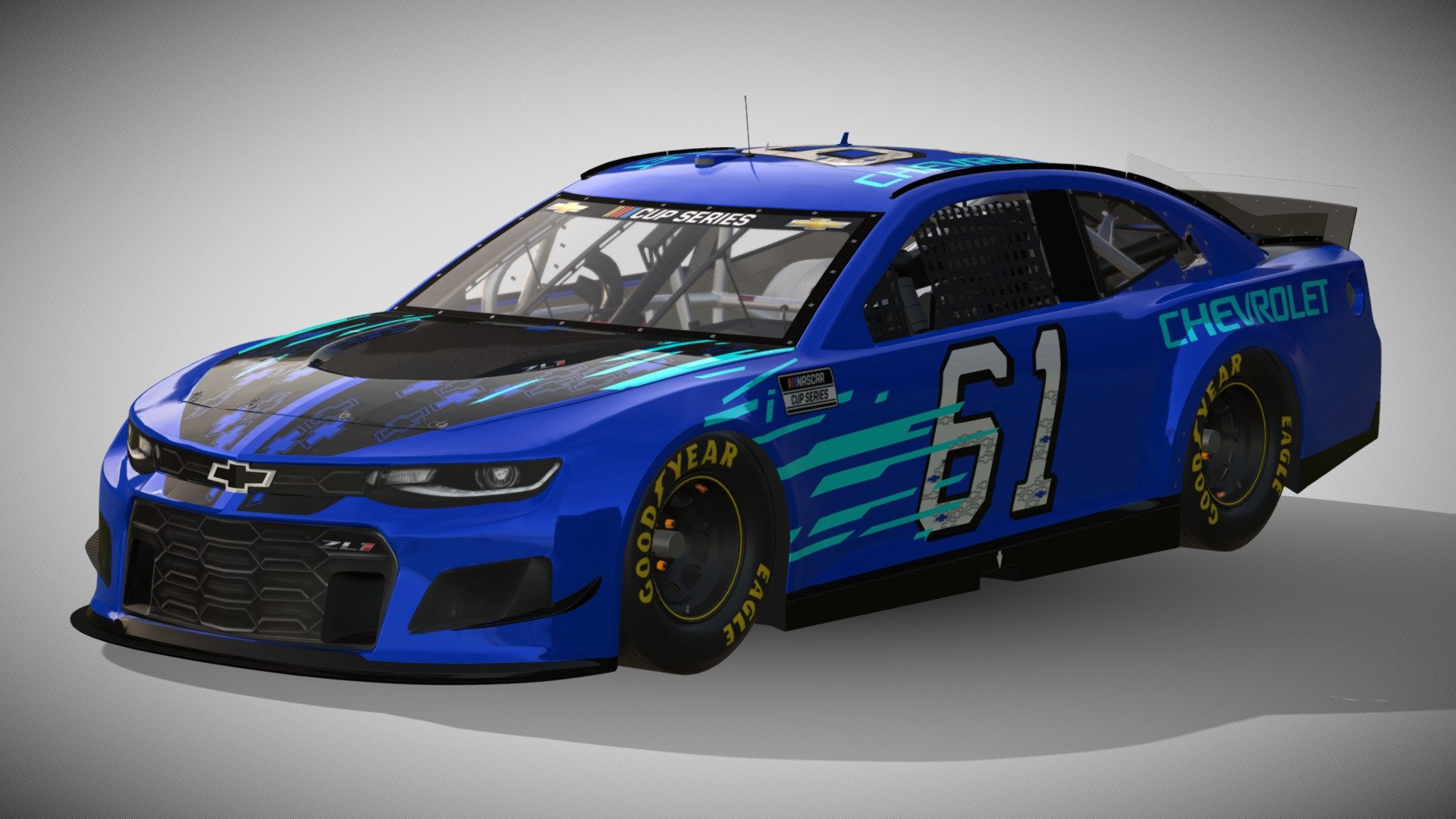2020 NASCAR Chevrolet Camaro Zl1 1LE - Download Free 3D model by Ddiaz ...