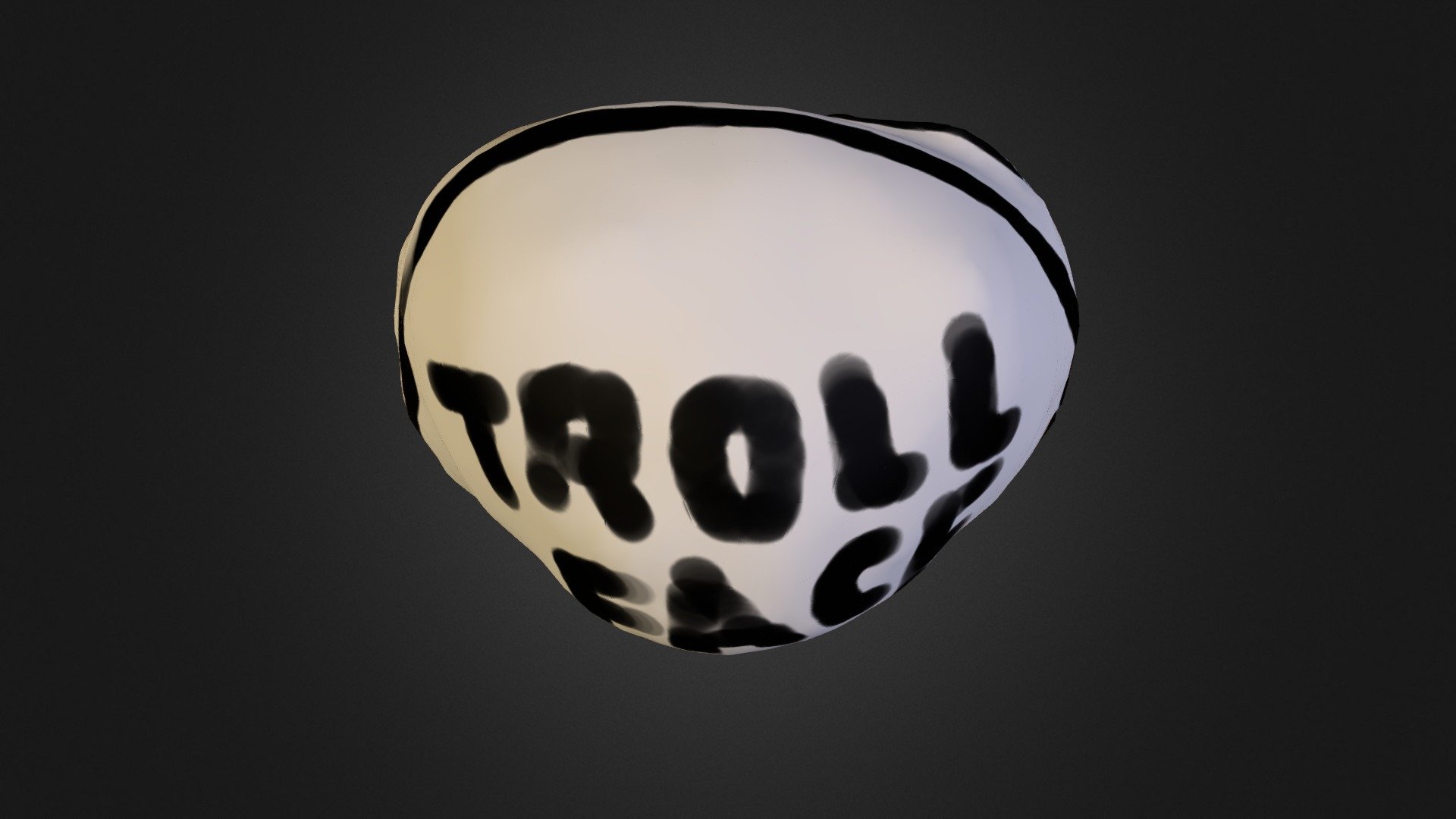 Troll Face! Heee? - 3D model by leopoly [e60974a] - Sketchfab