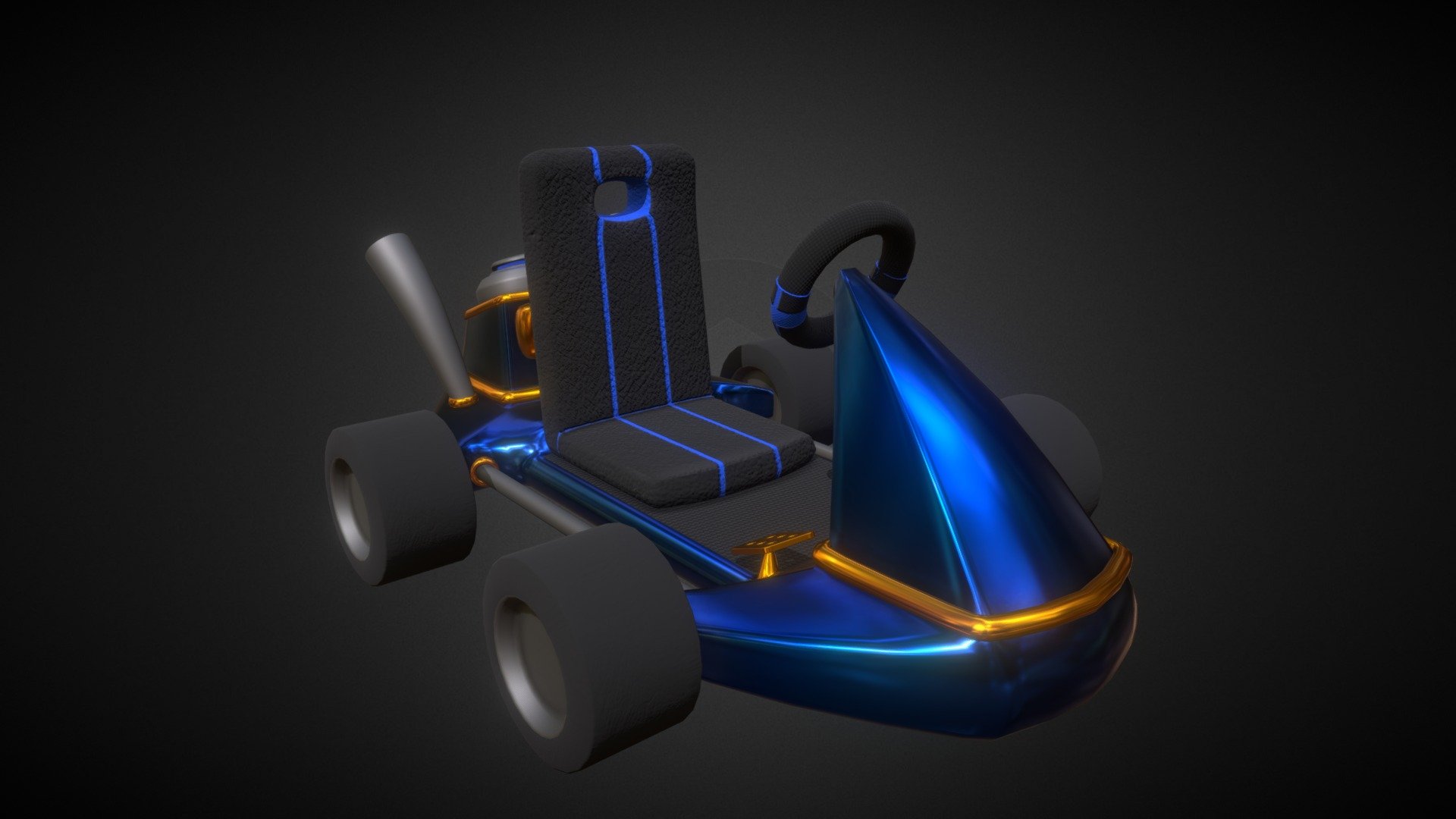 Super Stylized Kart - 3D model by Lucas Trigueiro (@mano_trigo ...