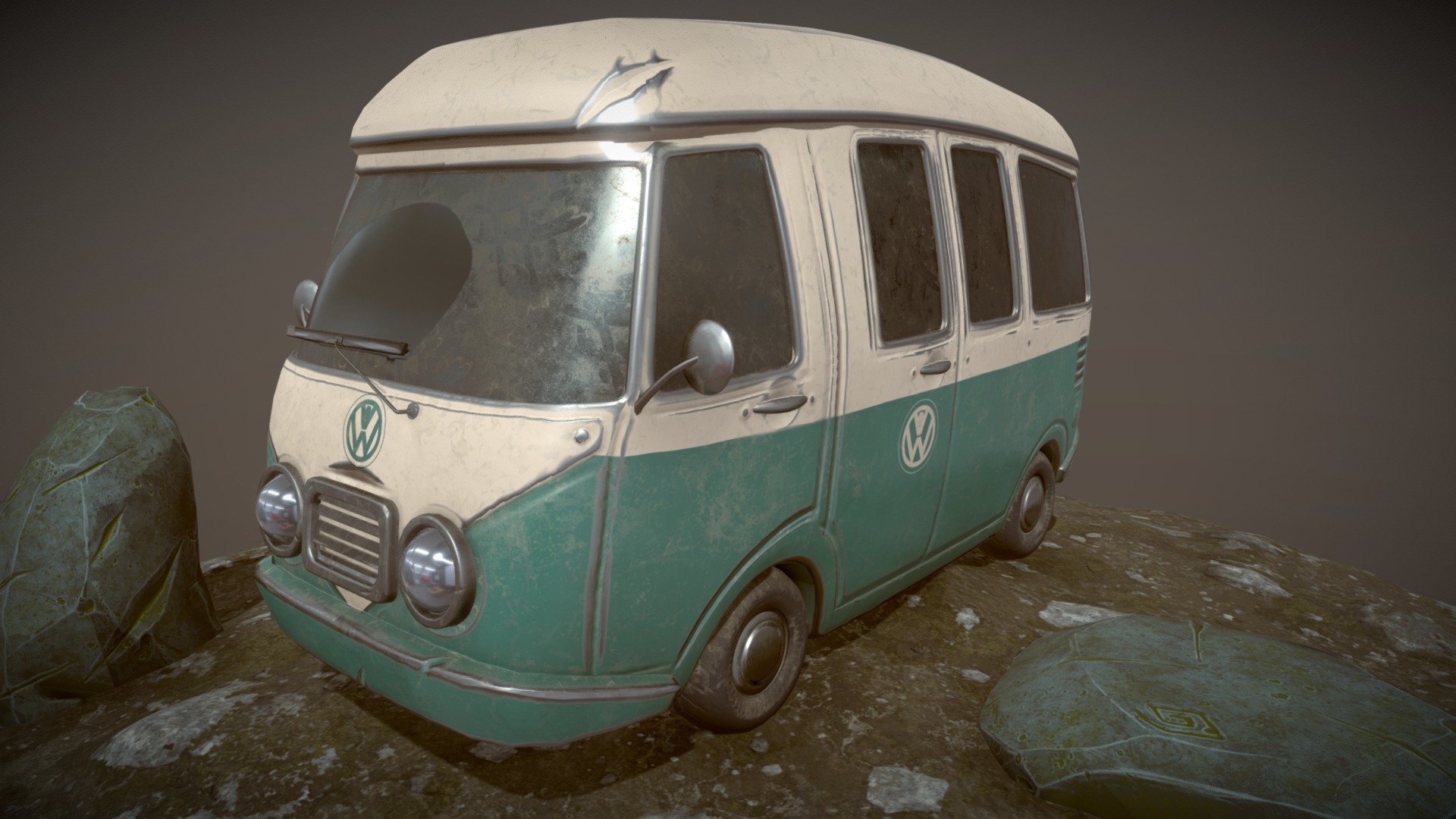 Stylized Car Van - Buy Royalty Free 3D model by cgwings ...