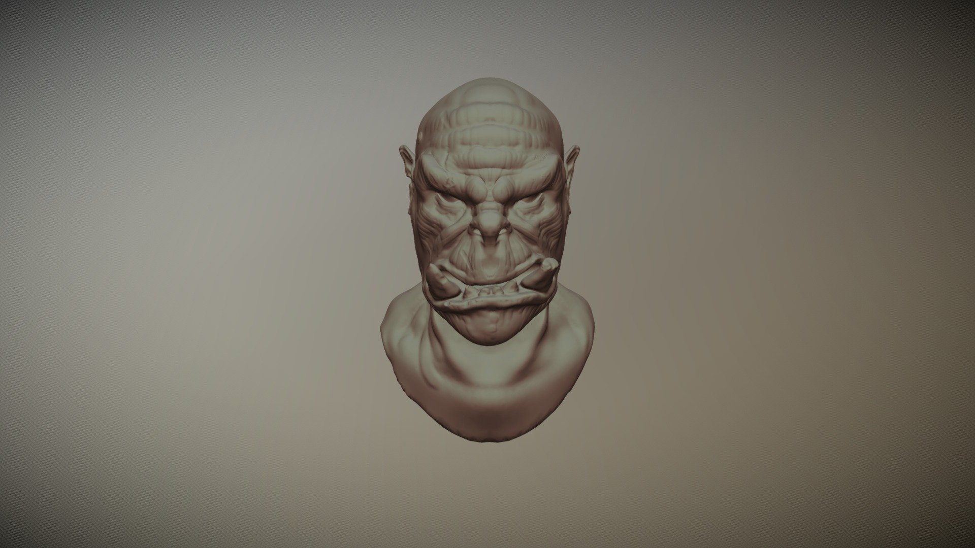 Ork - 3D model by Panther785 [e60b133] - Sketchfab