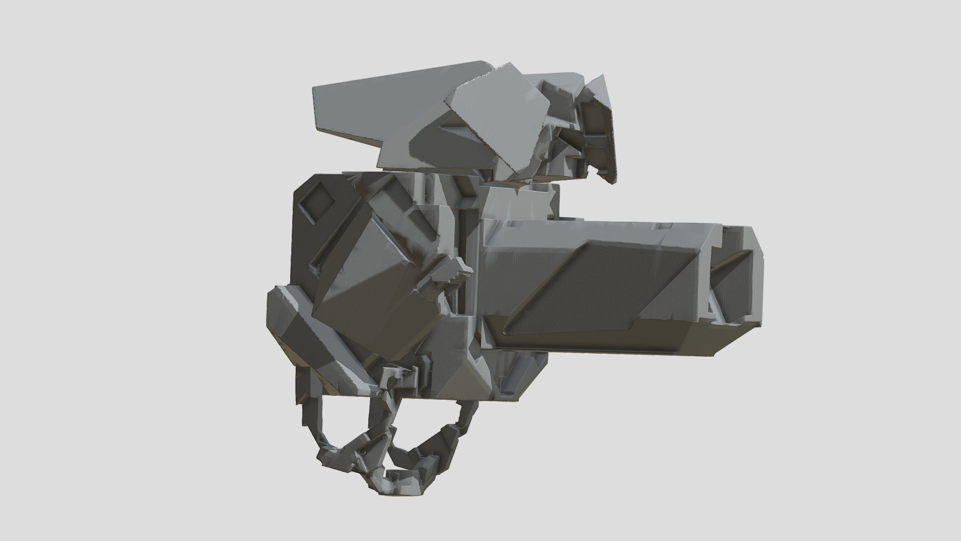 gun - Download Free 3D model by hoborobot (@HardSurfaceHobo) [e60b2e7 ...