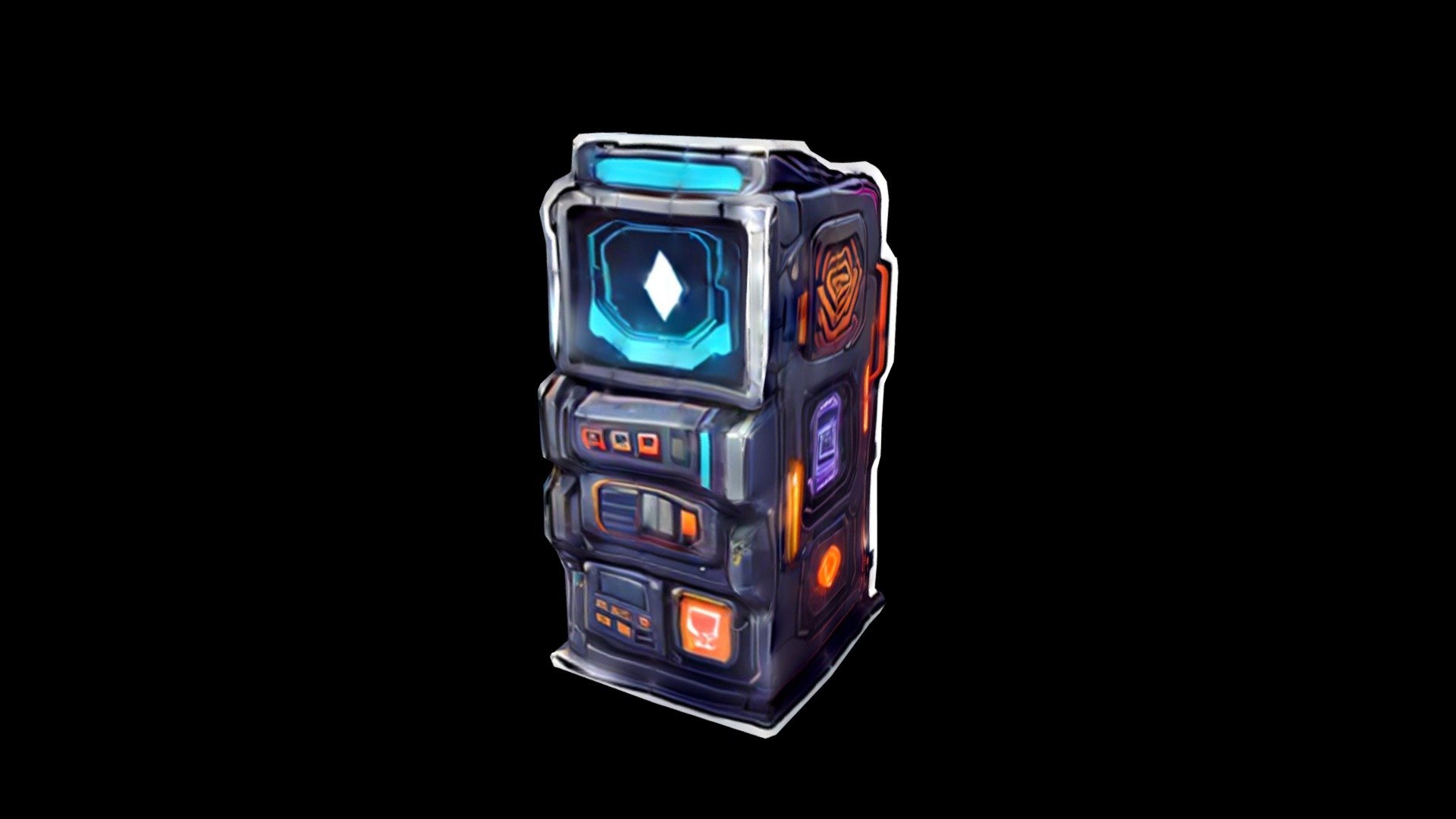 Console Box 03f24c68-e744-4580-af24-9d89924aa1a4 - Download Free 3D ...