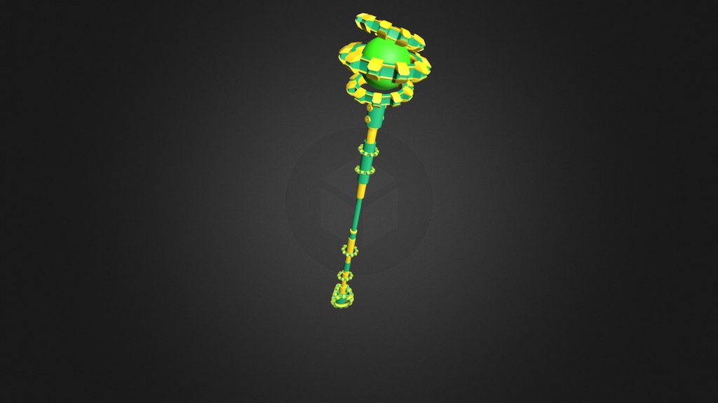 Staff - 3D model by dakotaeichenberg [e60c80a] - Sketchfab