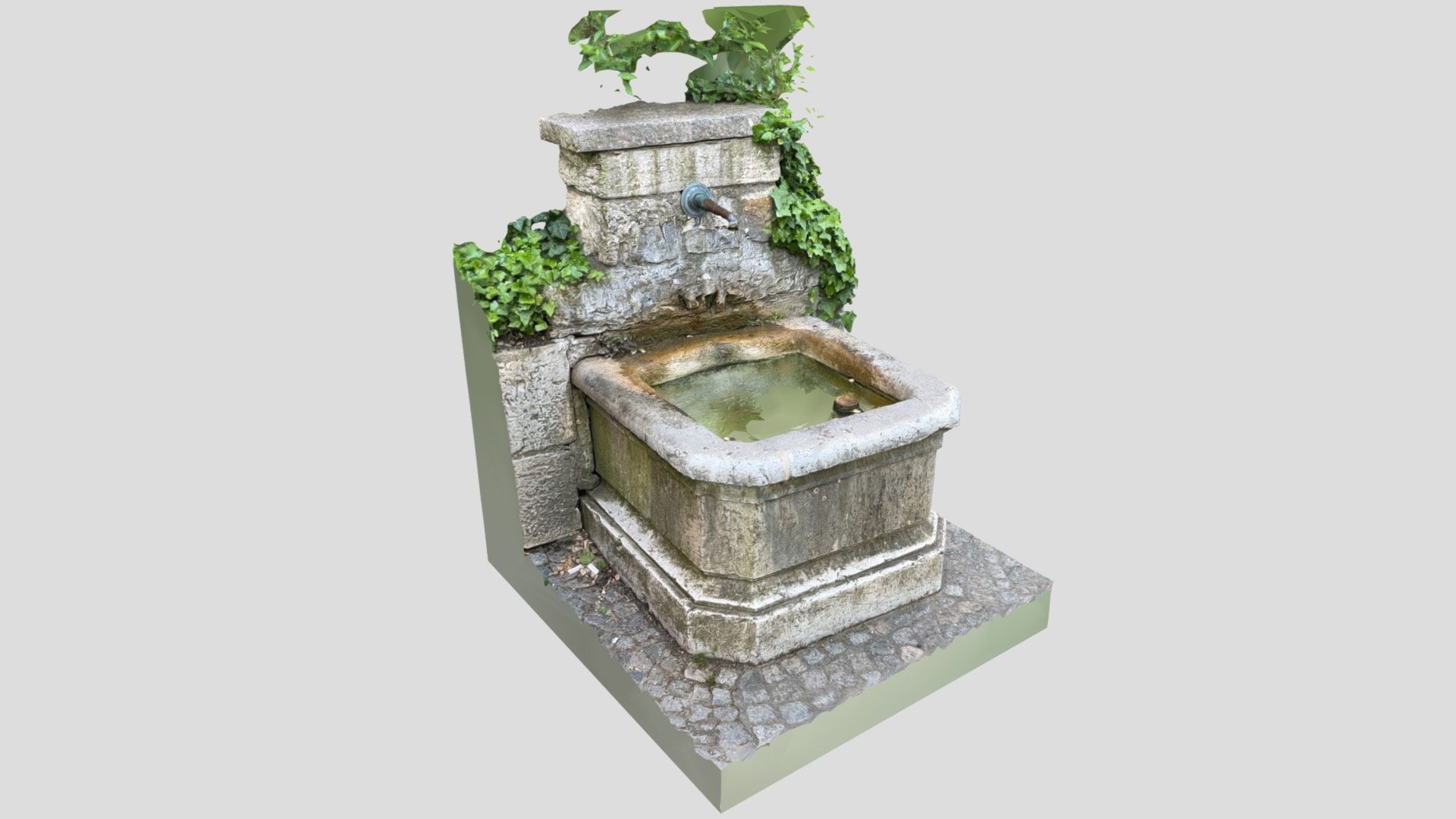stone fountain - Buy Royalty Free 3D model by gaja (@gaja3d) [e60e7cd ...