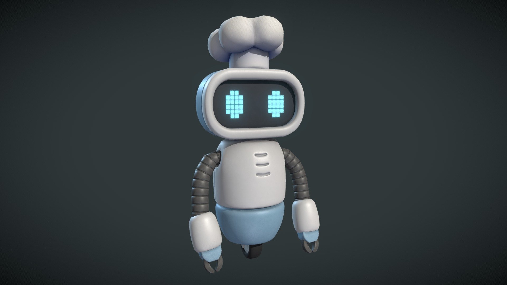 Robot Chef MARC - Buy Royalty Free 3D model by ak3dartist (@arun-kumar ...
