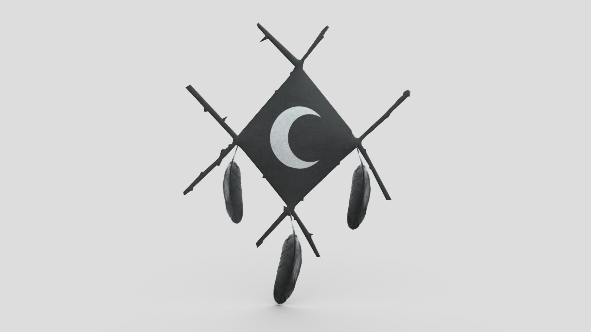 Occult Moon decoration - Buy Royalty Free 3D model by USERVIBE ...
