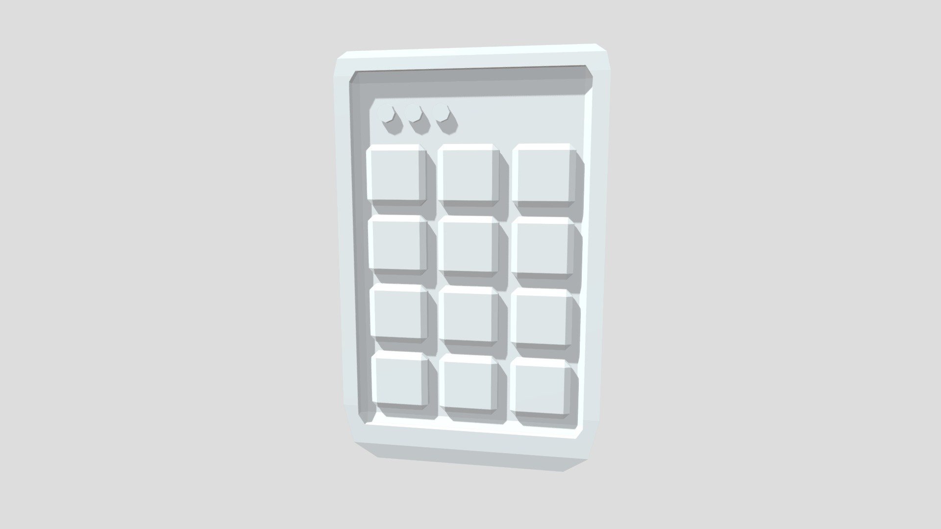 Electronic door lock numpad - Download Free 3D model by nooraha ...