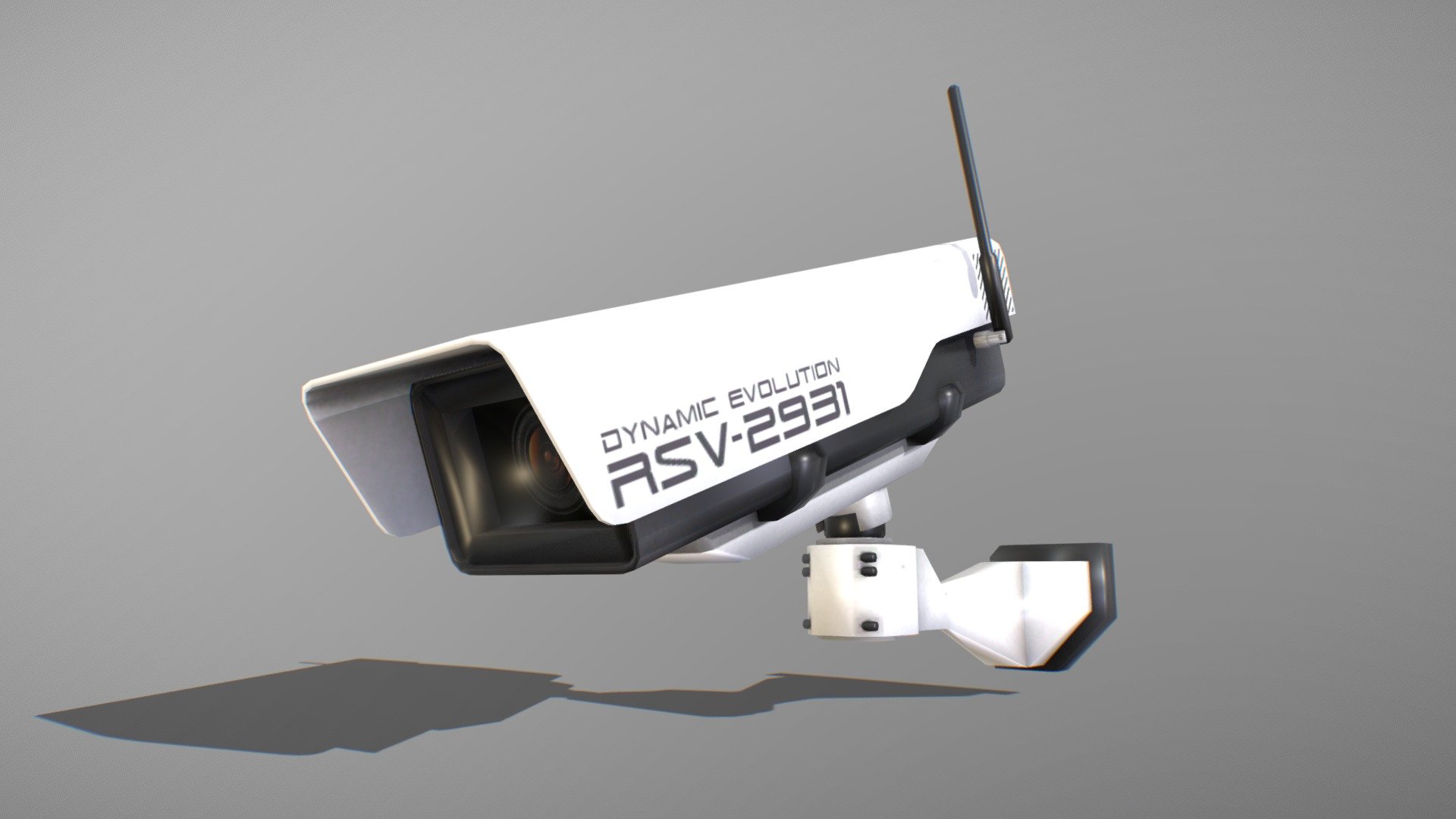CCTV Security Camera (Animaton) - Buy Royalty Free 3D model by ...