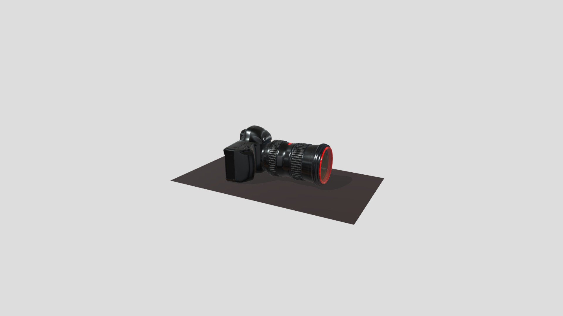 DSLR CAMERA CANON - 3D model by rahuldrocksiingh [e6112fd] - Sketchfab