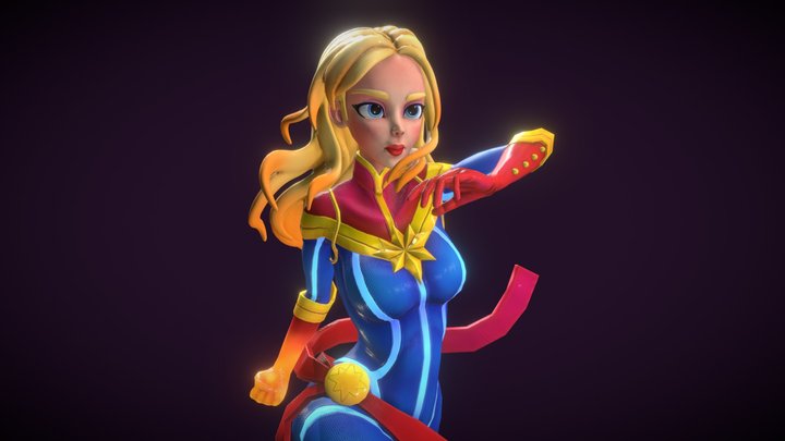 Captainmarvel 3D models - Sketchfab