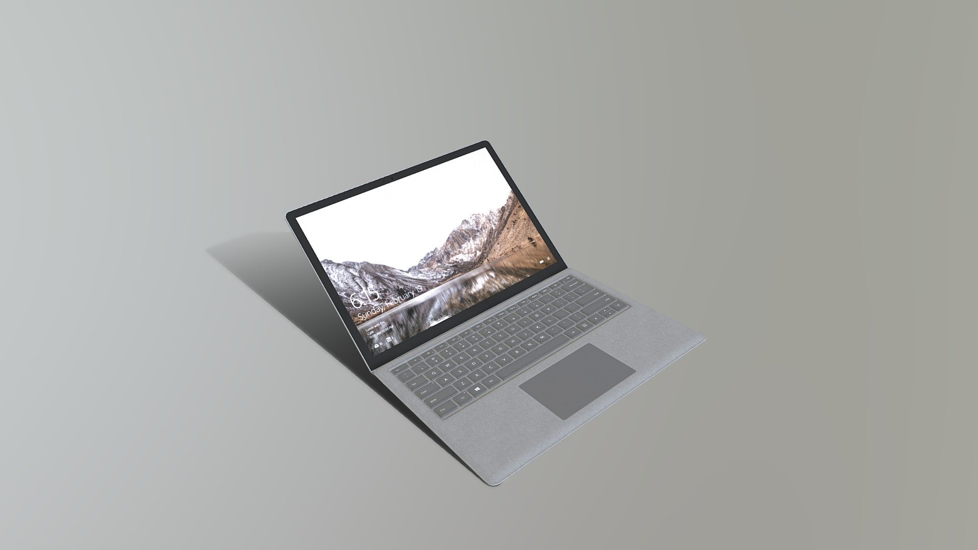 Microsoft Surface - Graphite Gold - Download Free 3D model by FORDSAL ...