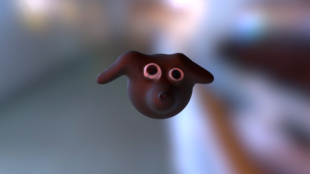 dog head - 3D model by YamazakiCheeseNoodles (@Mimizuni) [e612dfb ...