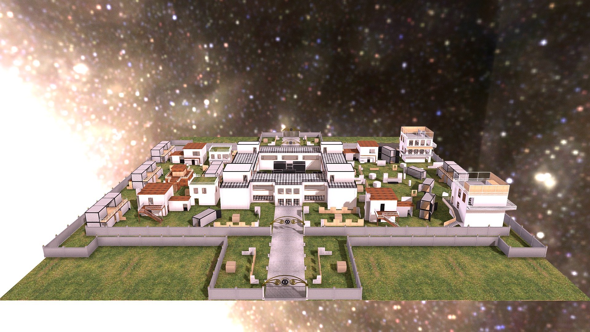 KING NUKETOWN YANDERE SIMULATOR SPEEDBALL CRASH - 3D model by PIPO ...