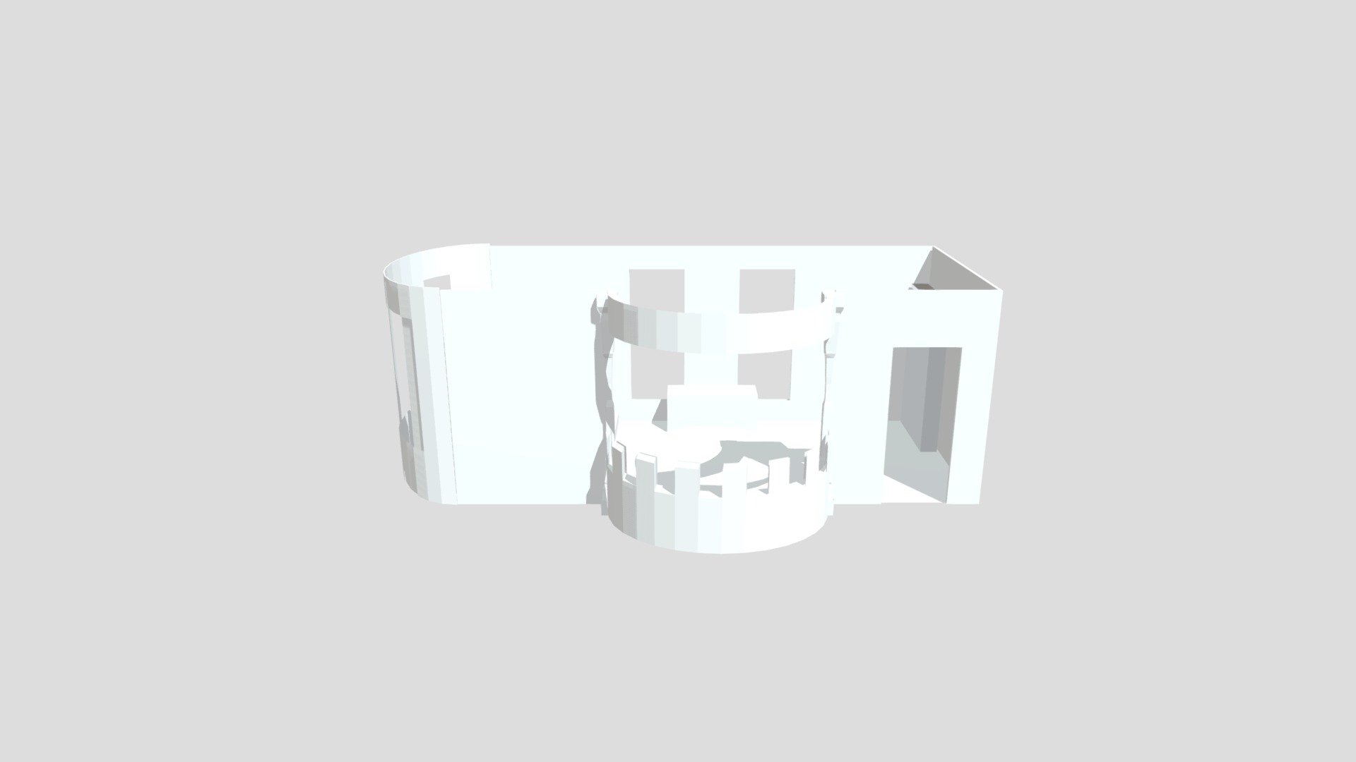 Myroom Block out - 3D model by Sam (@SamvanBoxel) [e613e5f] - Sketchfab