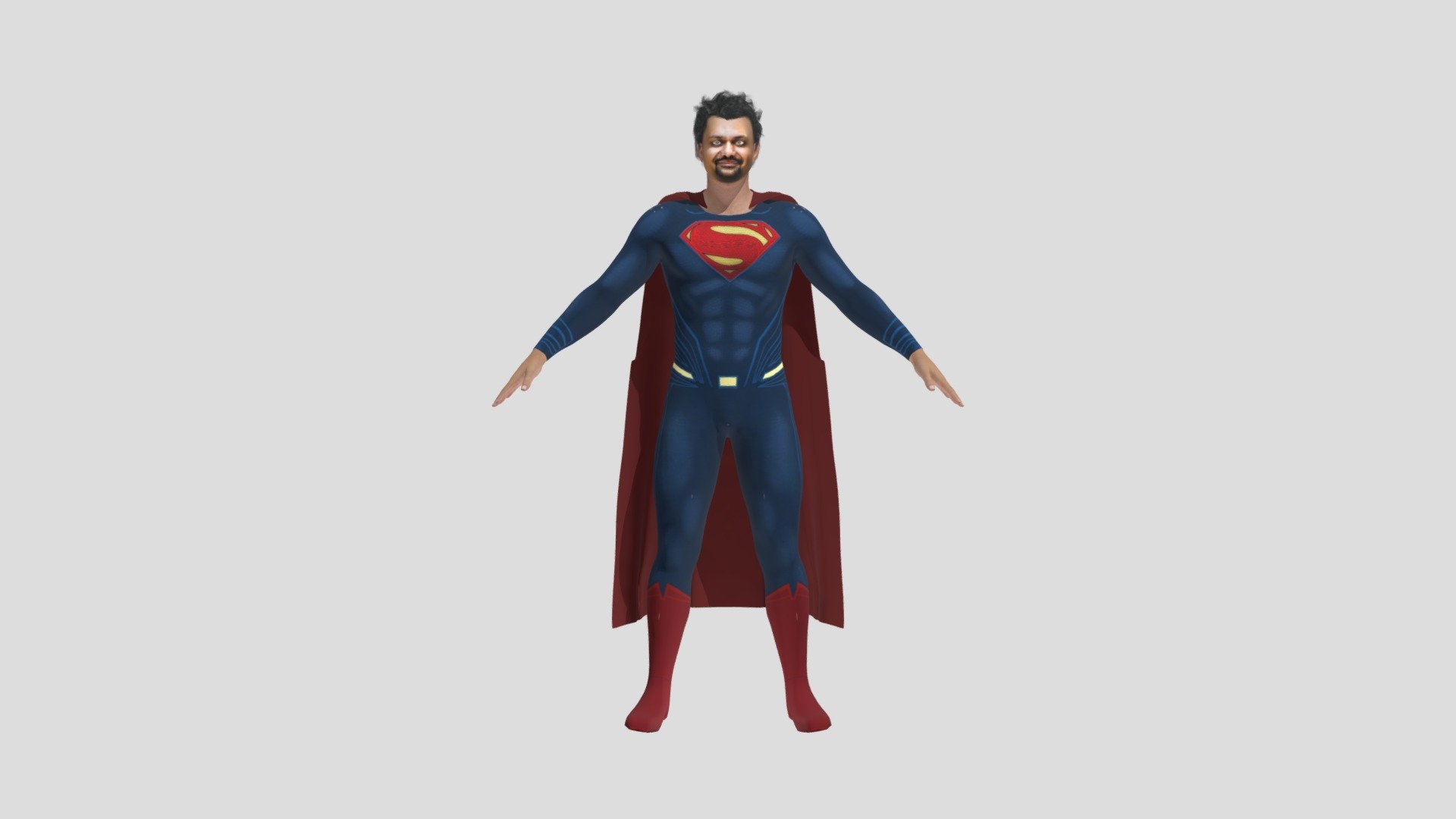 Pakistani Superman - 3D model by Laraib Rabbani (@luckylaraib) [e6147f6 ...