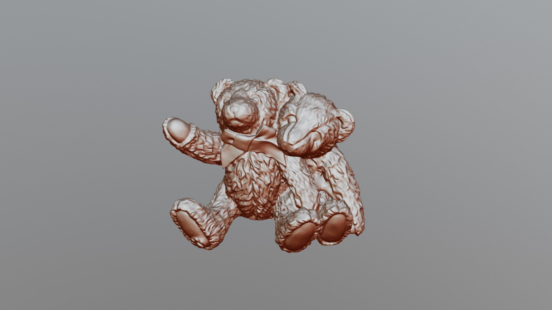 Cute twin bears - 3D model by 3dprinthings1 [e6148bf] - Sketchfab