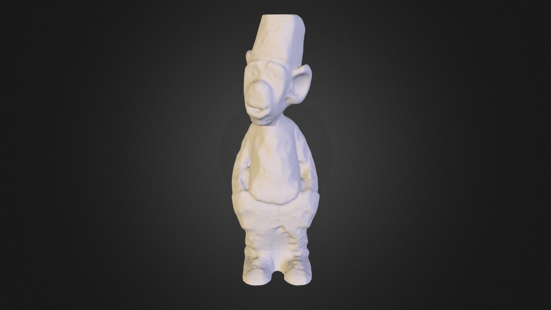 The Shame Monkey - 3D model by 3dindustries [e61584e] - Sketchfab