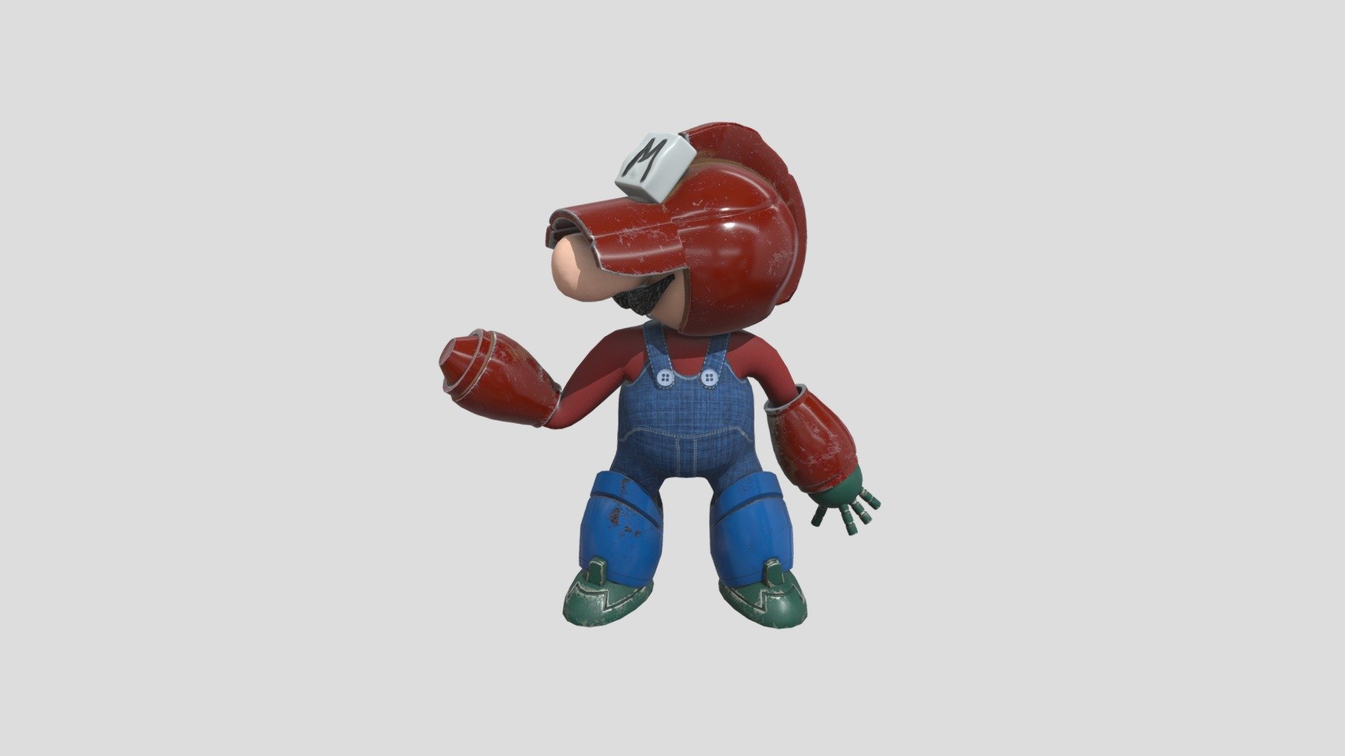 Mario 3d - Download Free 3D model by rahulgc9 [e6173e7] - Sketchfab